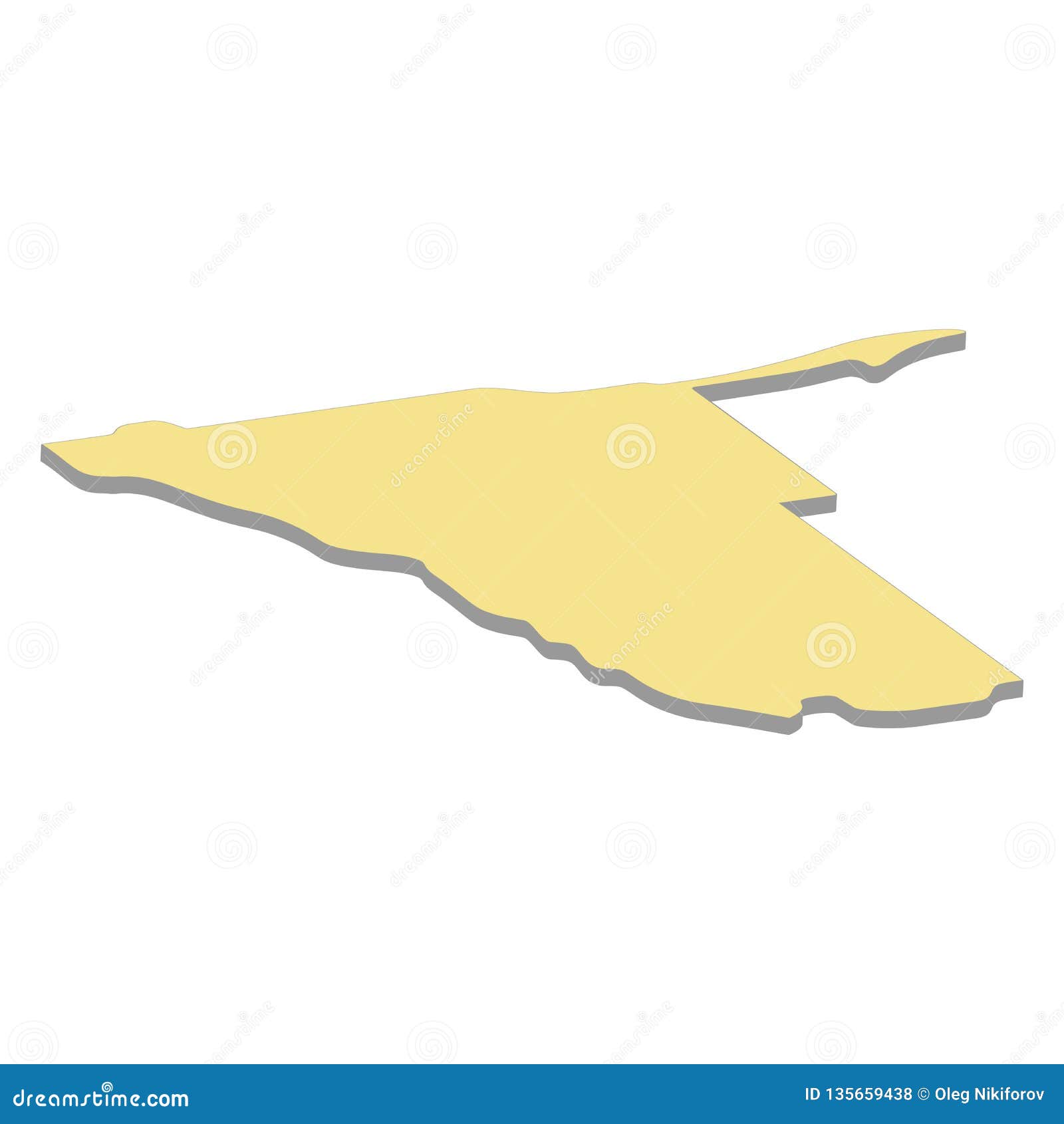 Namibia Map Silhouette Cartoon Vector | CartoonDealer.com #93273313