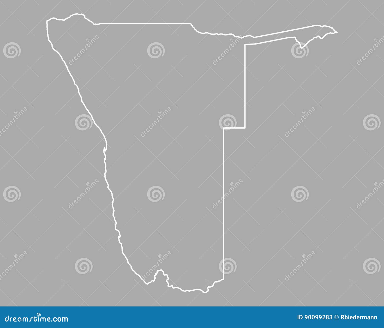 Map of Namibia stock vector. Illustration of cartography - 90099283