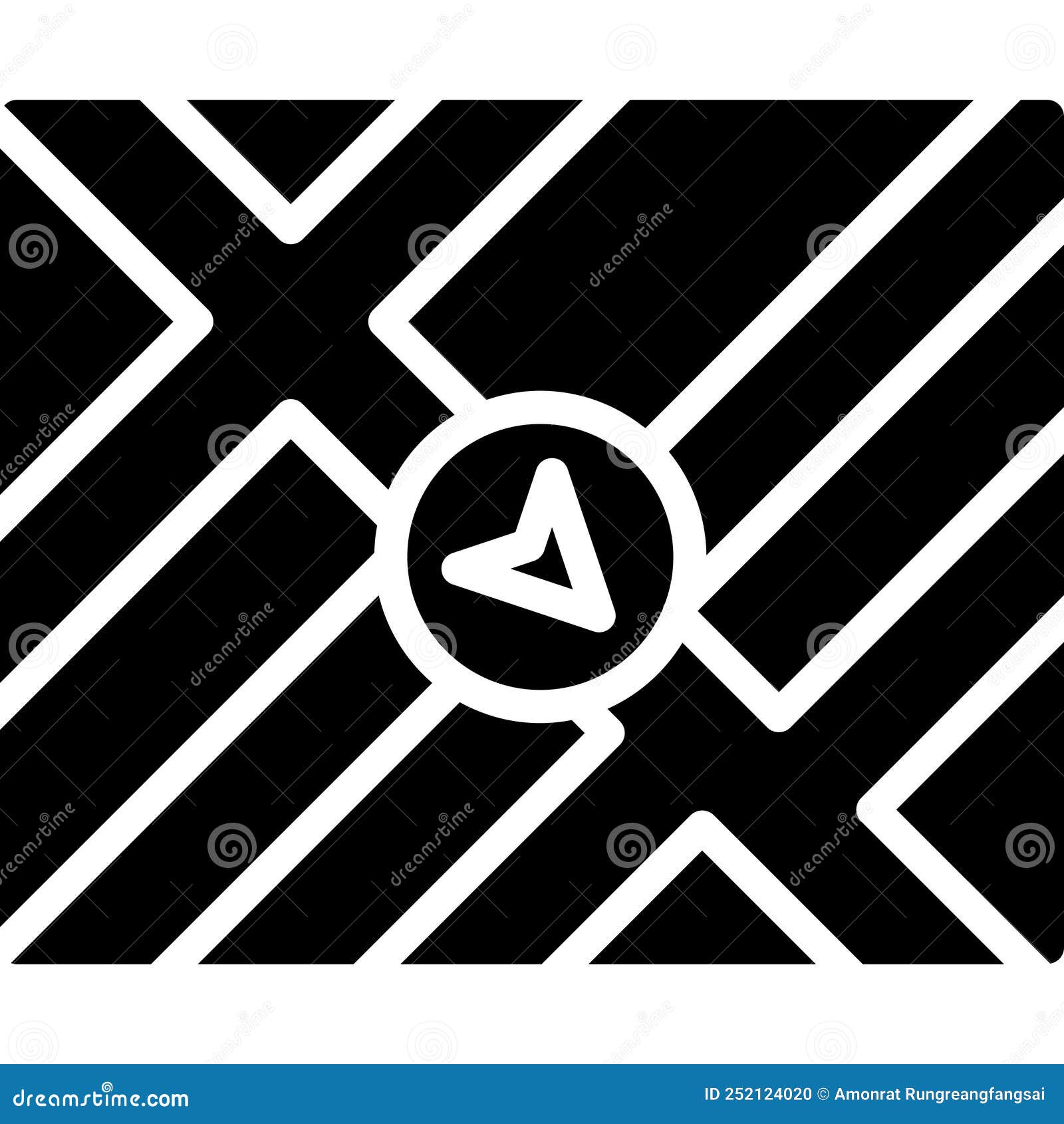 Map Navigation Icon, Location Map and Navigation Vector Stock Vector ...