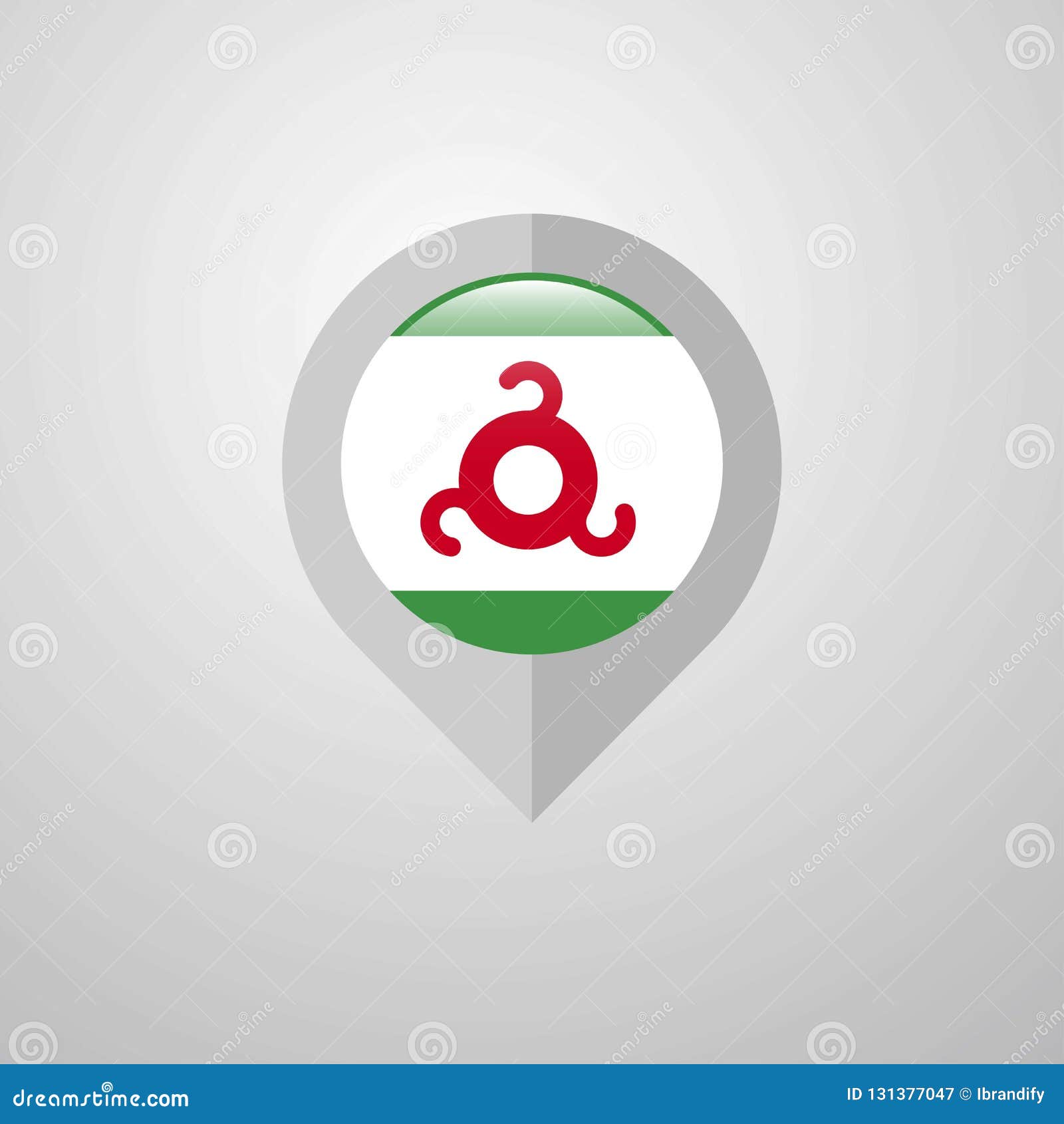 Ingushetia Map Vector | CartoonDealer.com #125929184