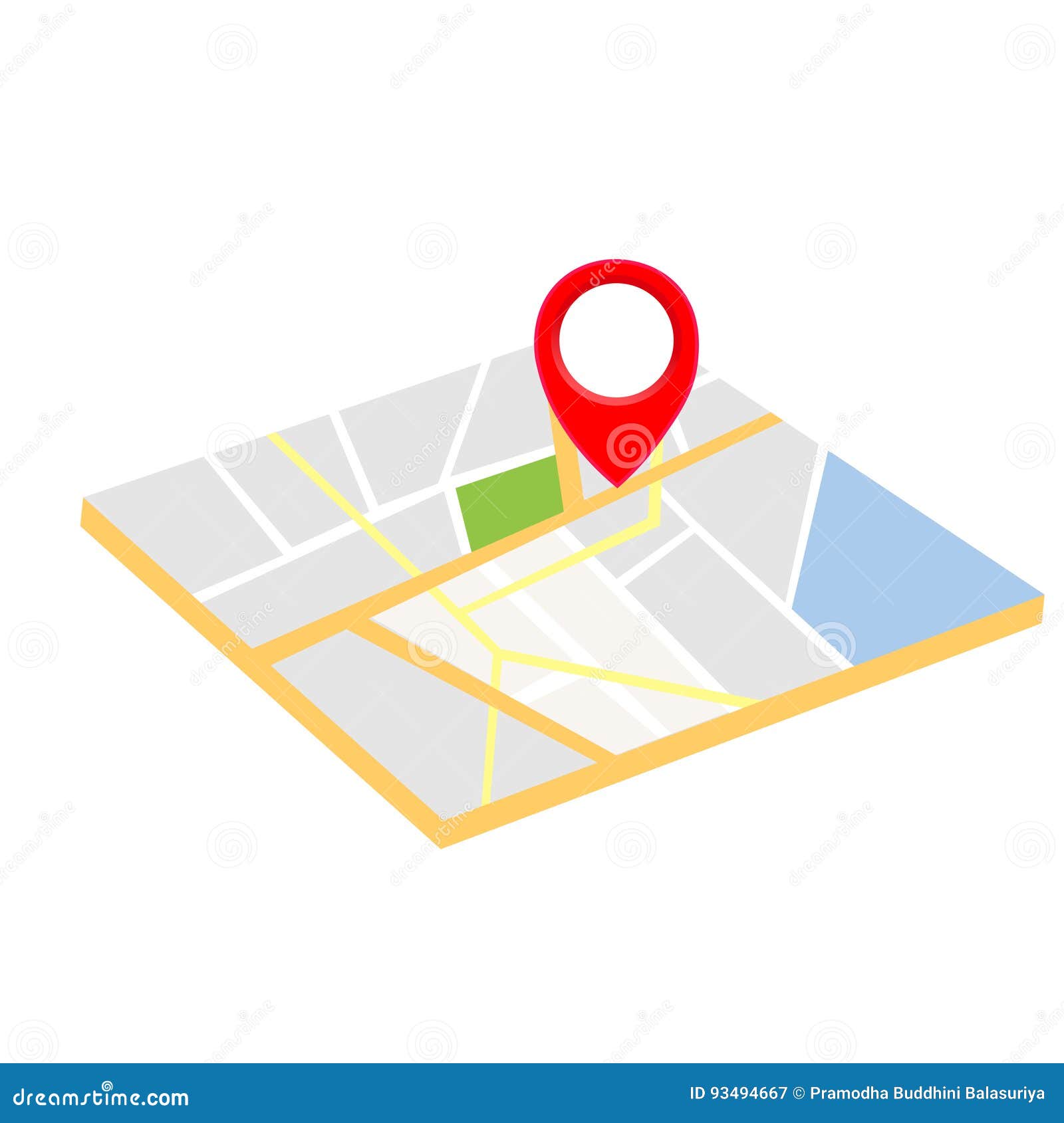 Map Navigation stock vector. Illustration of graphic - 93494667