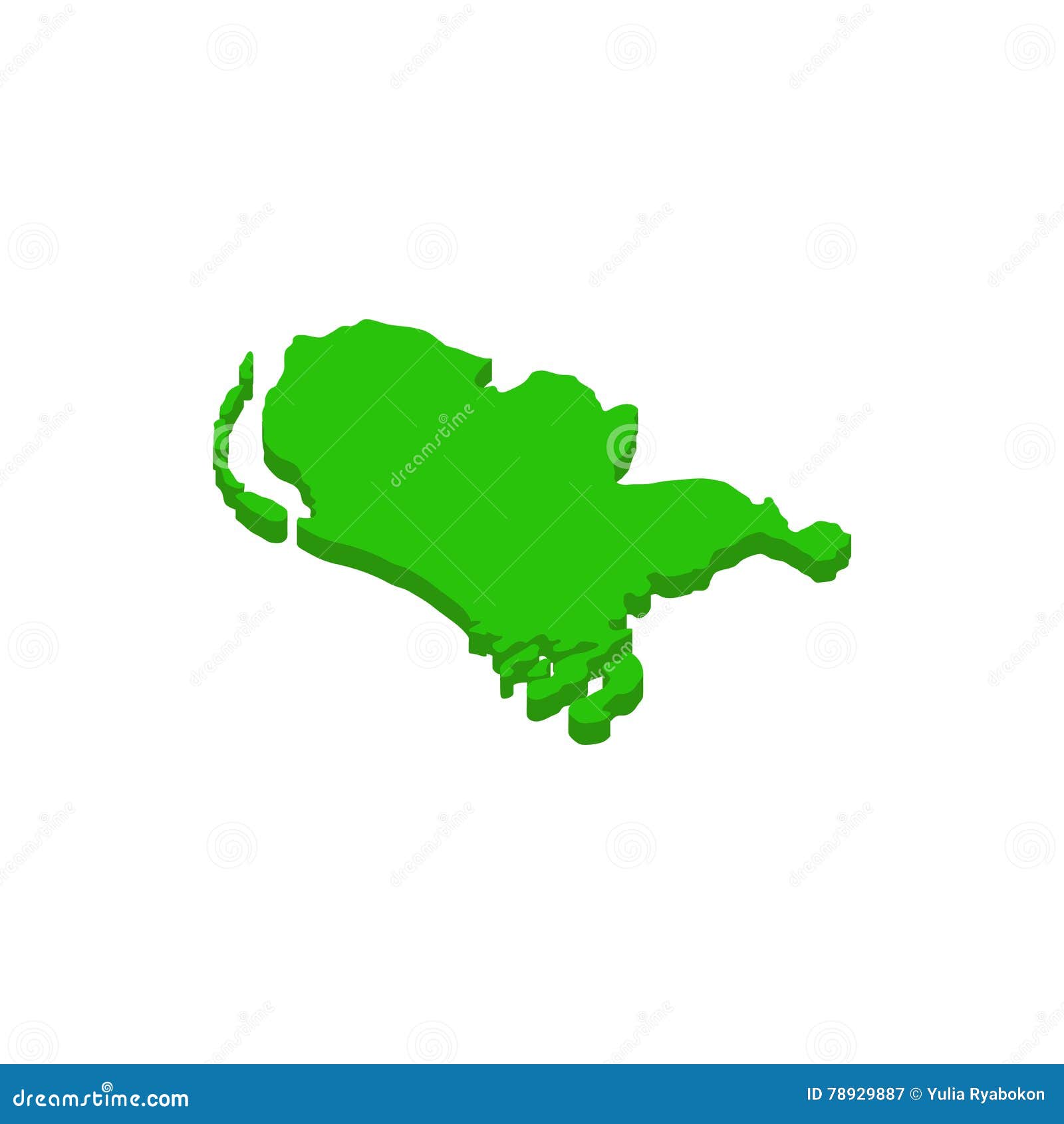 3d Isometric Map Of Rotterdam Is A City Of Netherlands Vector ...