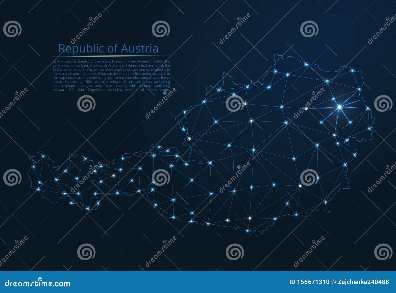 Austrian Population Density Map