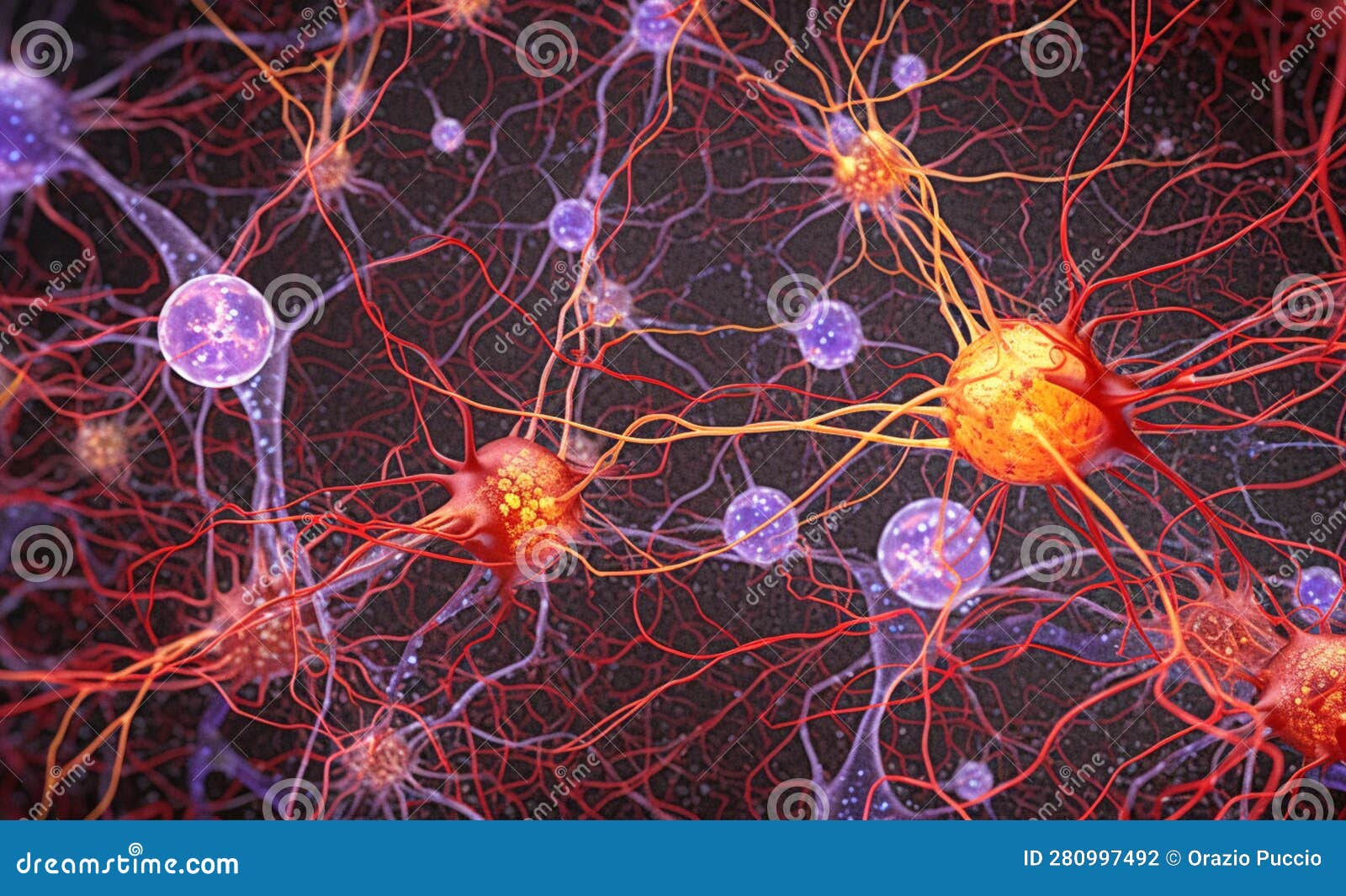 Map Neuronal Connections: Revealing Patterns and New Neurons. Stock ...