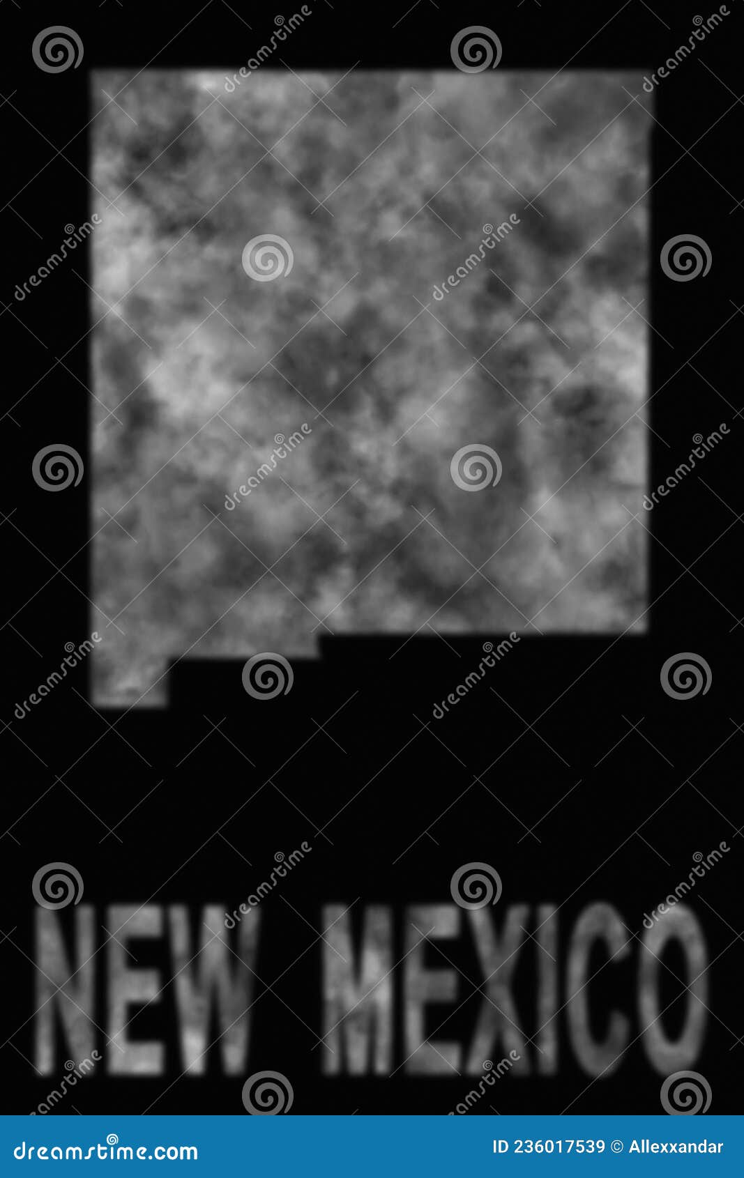 Map of New Mexico Made of Smoke, Air Pollution Stock Image - Image of ...