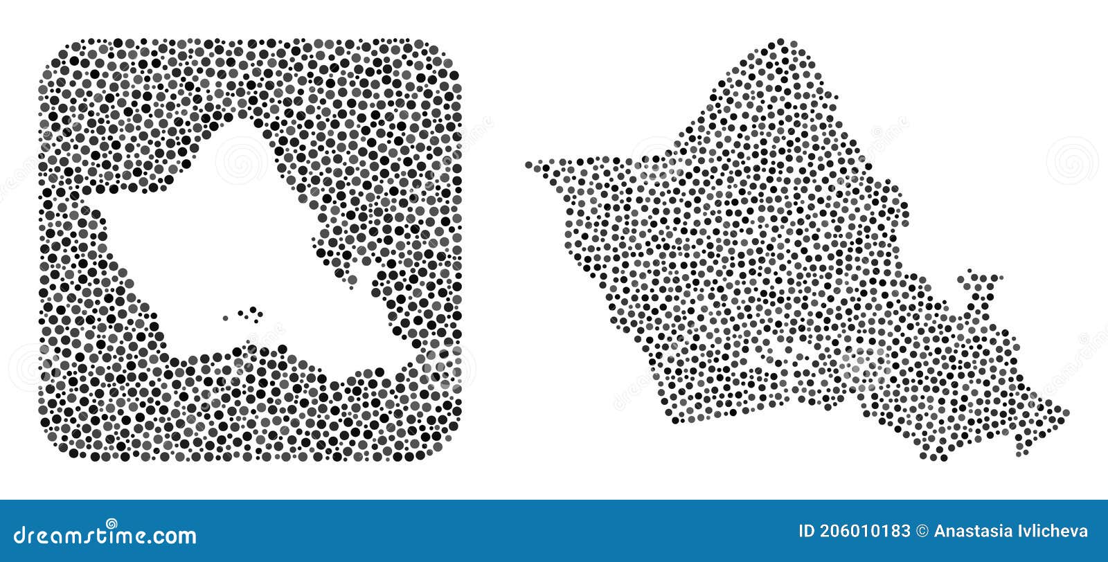 Stencil Map Of Oahu. Simple And Minimal. Cartoon Vector | CartoonDealer ...