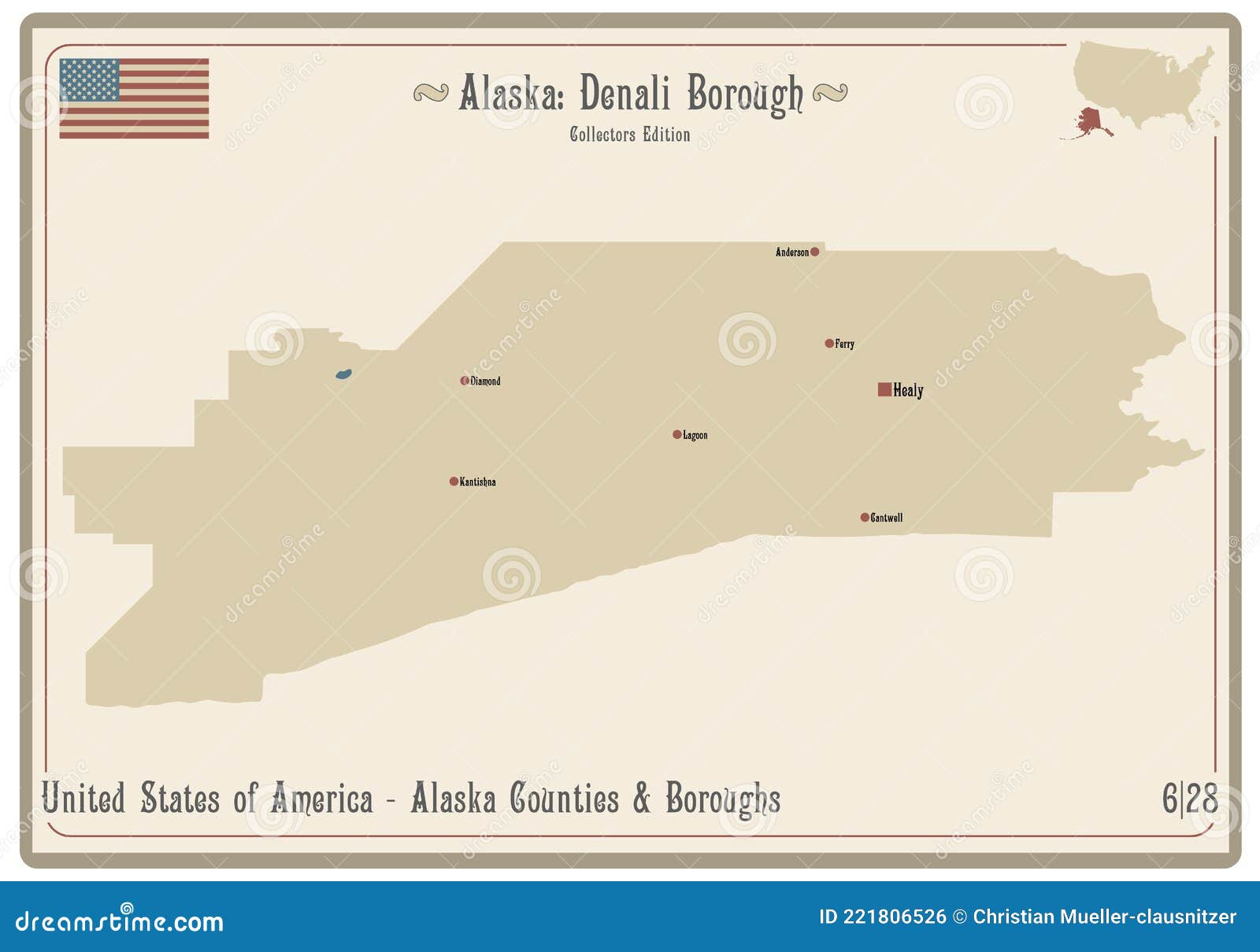 Denali Borough, Alaska Boroughs And Census Areas In Alaska, United ...