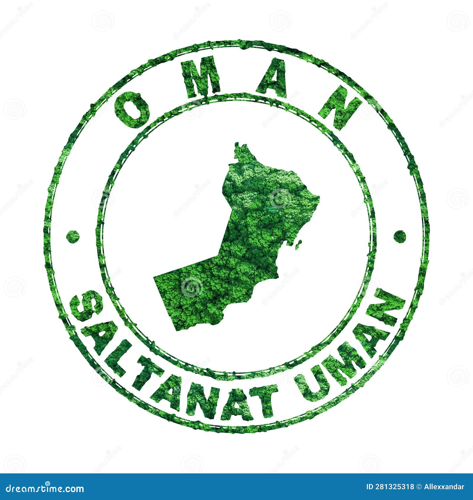 Map Of Oman, Postal Passport Stamp, Travel Stamp Stock Photography ...