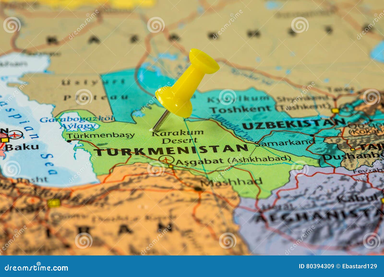 Map Pakistan Yellow Pushpin Stuck Stock Photos - Free & Royalty-Free ...