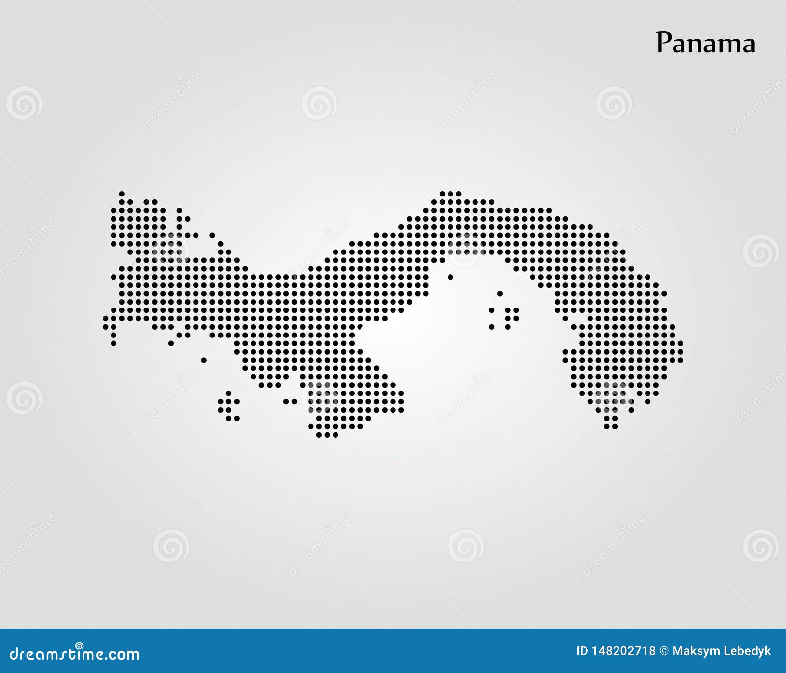 Map of Panama. Vector Illustration. World Map Stock Illustration ...
