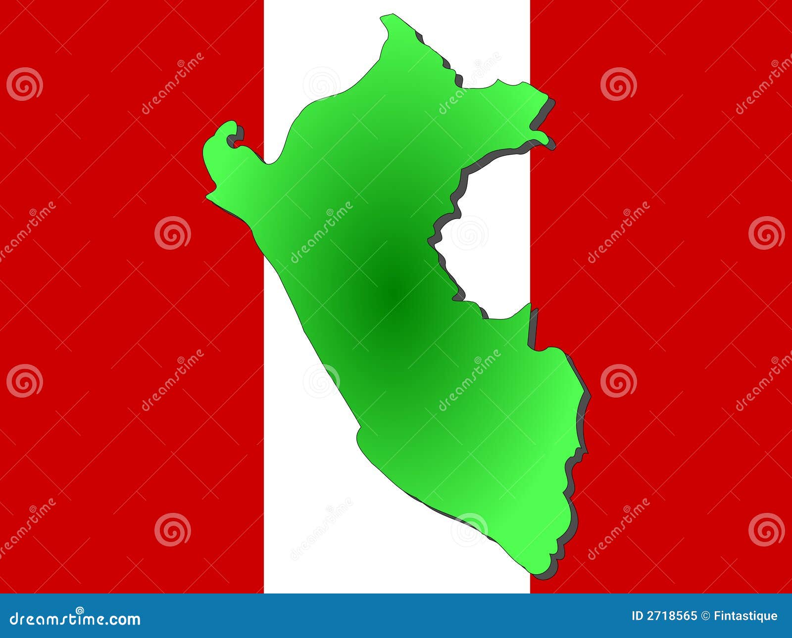 Map of Peru stock vector. Illustration of realm, diagram - 2718565