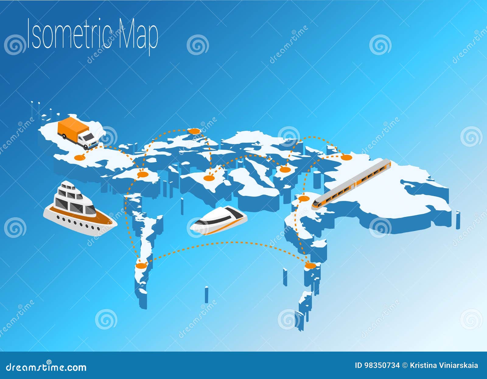 Map Philippines Isometric Concept. Stock Vector - Illustration of ...