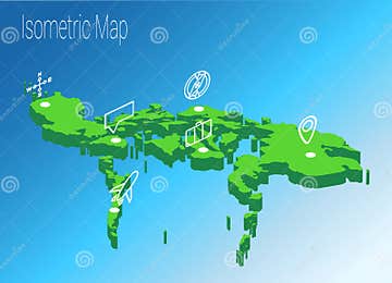 Map Philippines Isometric Concept. Stock Vector - Illustration of ...