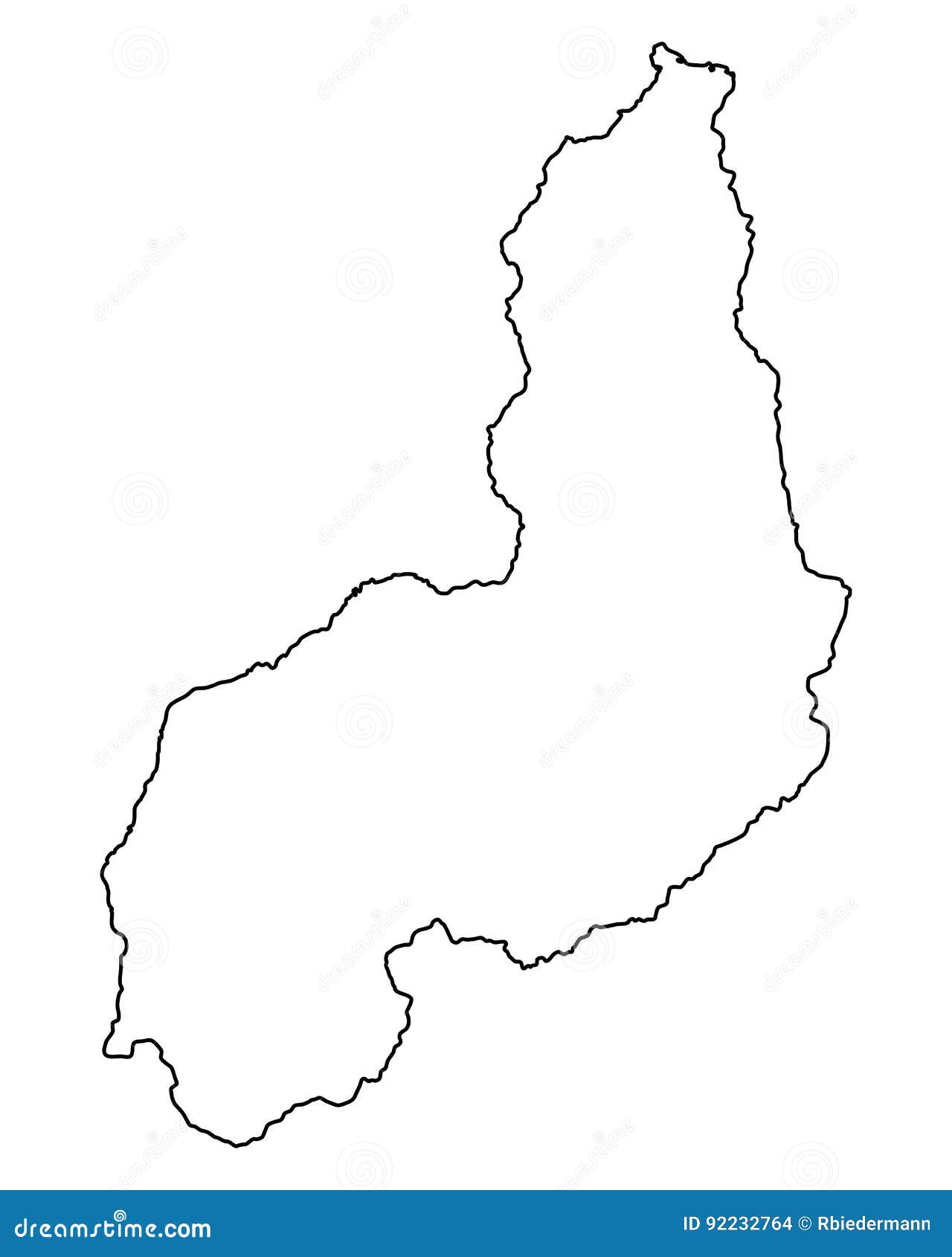 Map of Piaui stock vector. Illustration of cartography - 92232764