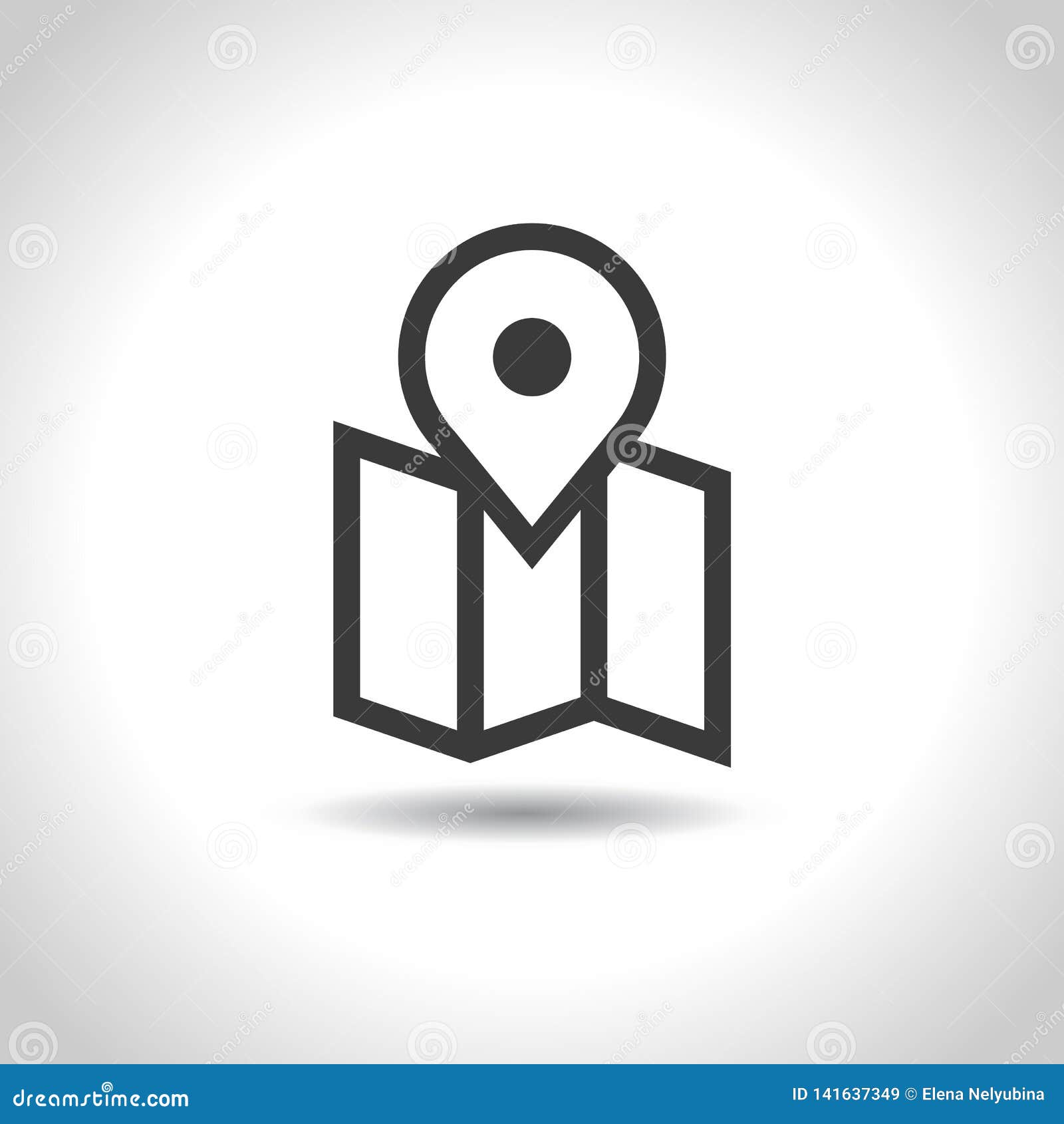 Map Pin and Geolocation Mapping Icon. Color Set Stock Illustration ... Map Pin and Geolocation Mapping Icon. Color Set Stock Illustration ...