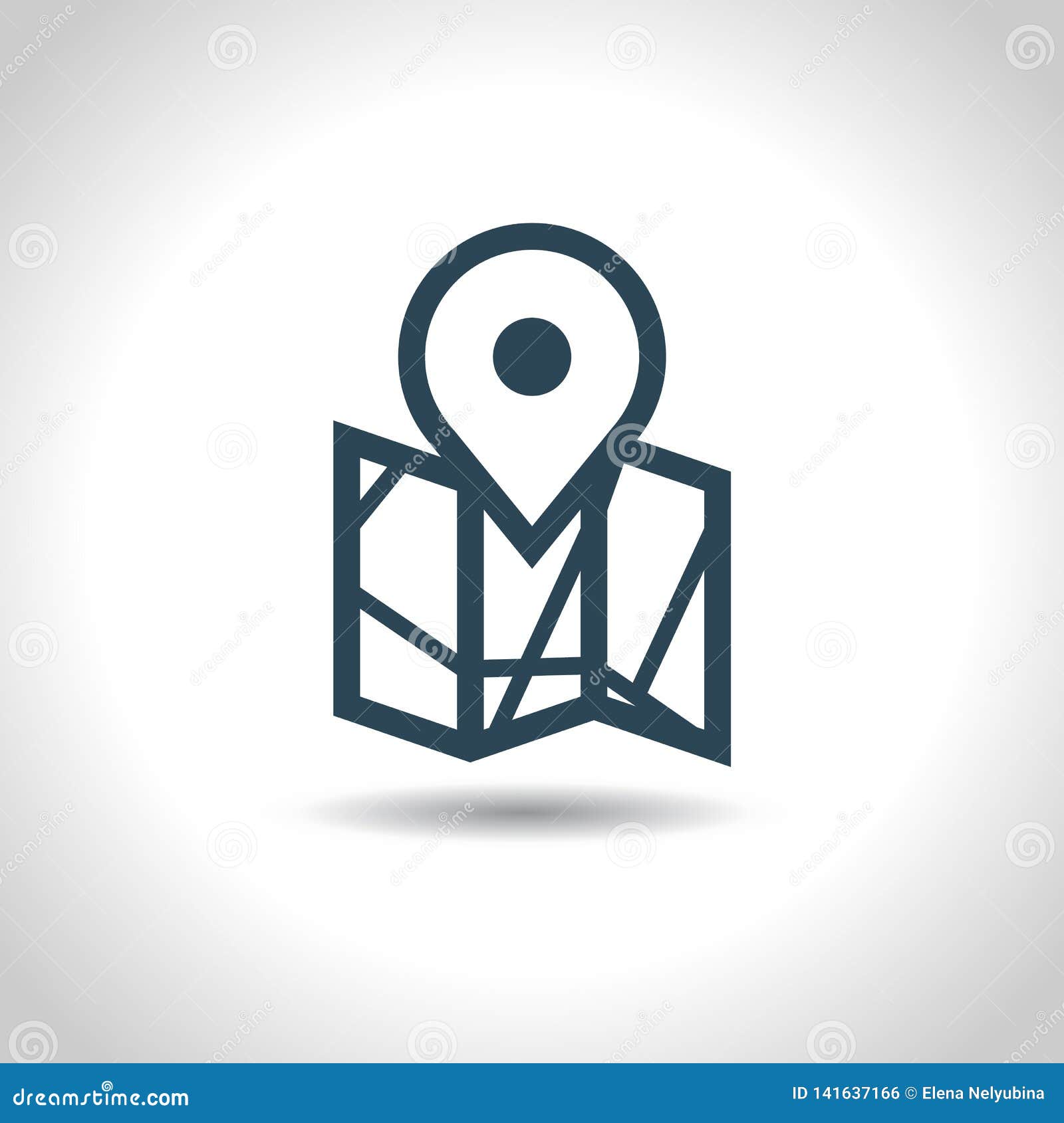 Map Pin and Geolocation Mapping Icon. Color Set Stock Vector ... Map Pin and Geolocation Mapping Icon. Color Set Stock Vector ...