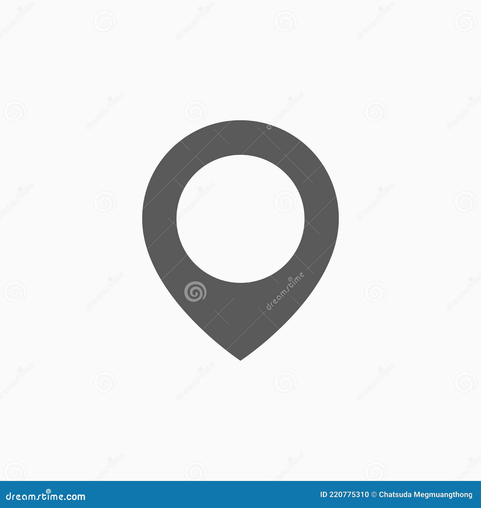 Map Pin Icon, Map, Pin, GPS, Direction, Travel Stock Vector ...