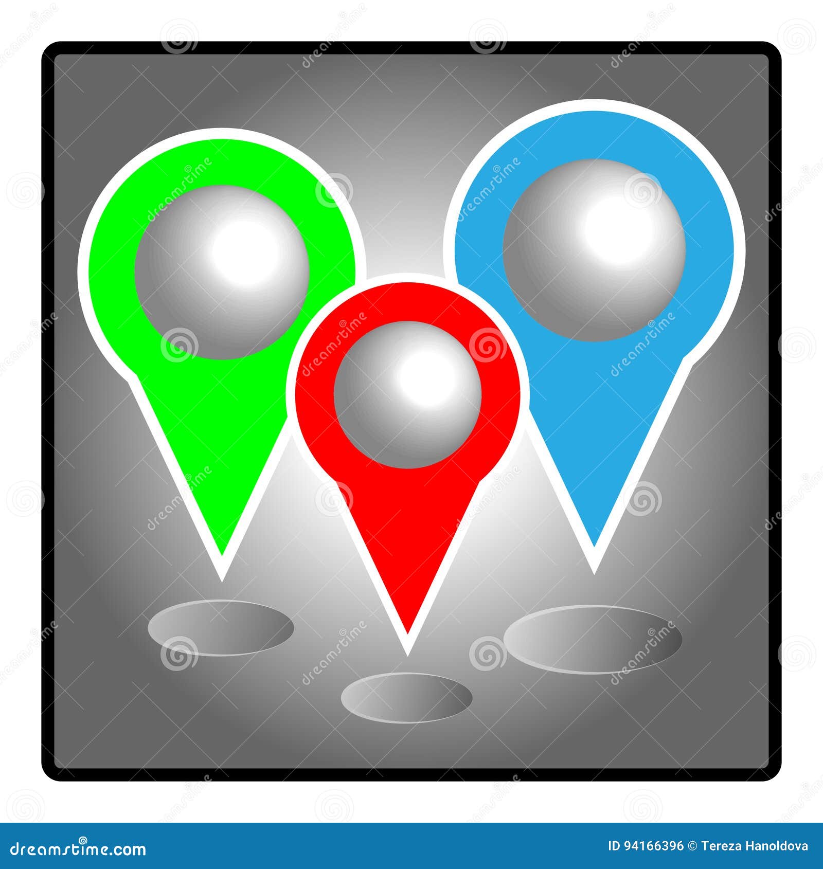 Map pin icon . Infographic stock vector. Illustration of position ...