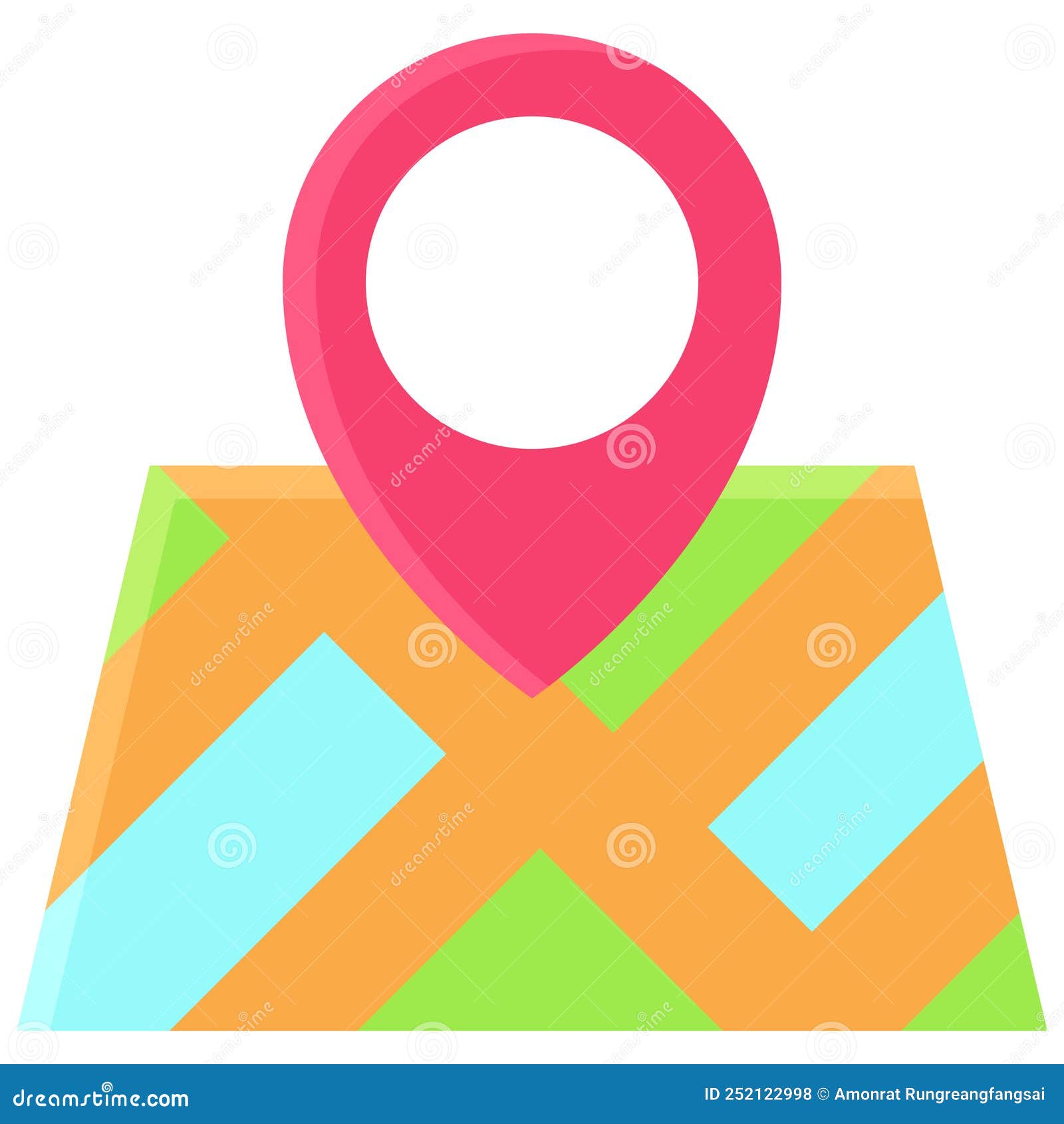 Map Pin Icon, Location Map and Navigation Vector Stock Vector ...