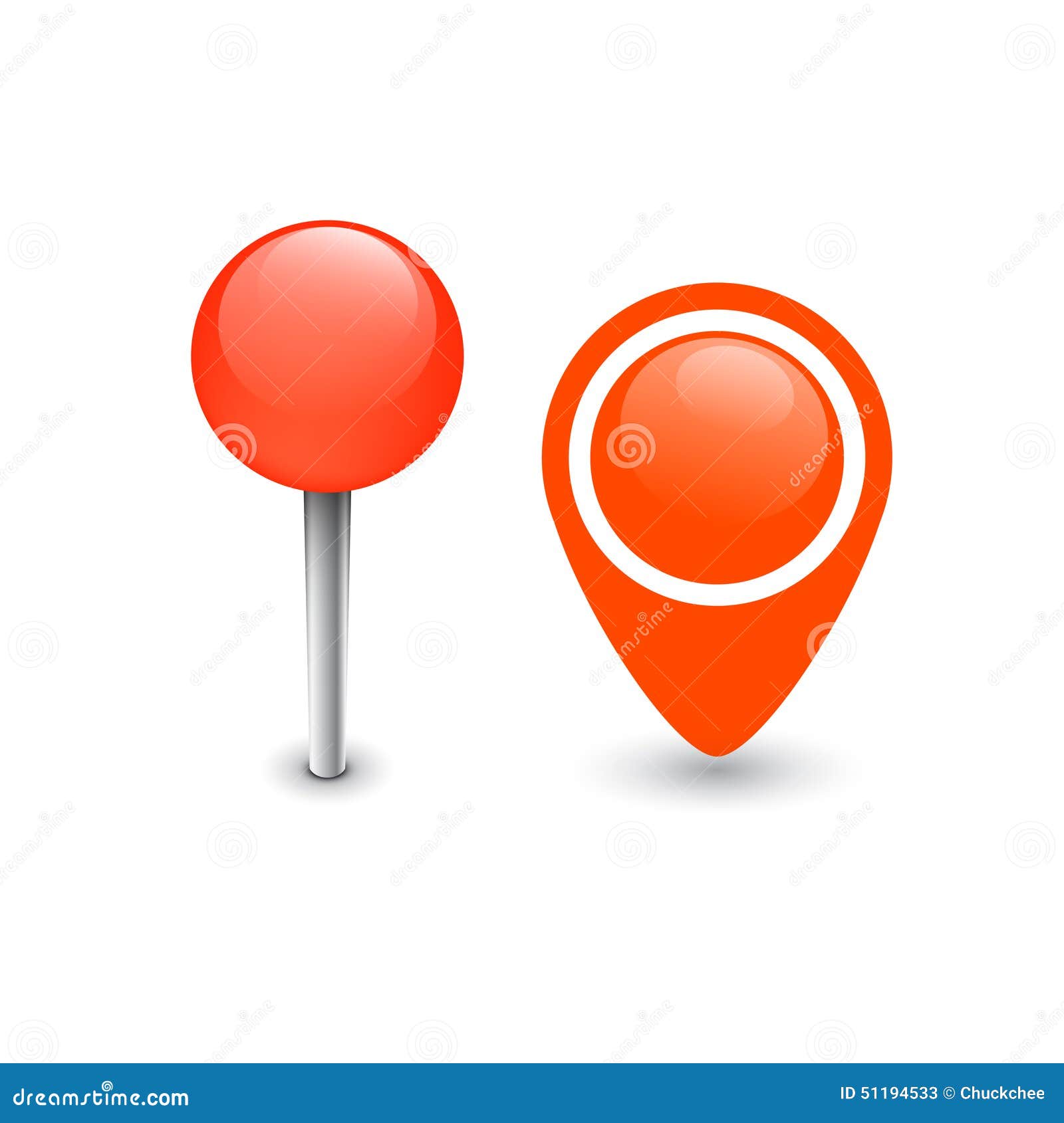 Map Pin Marker stock vector. Illustration of position - 51194533
