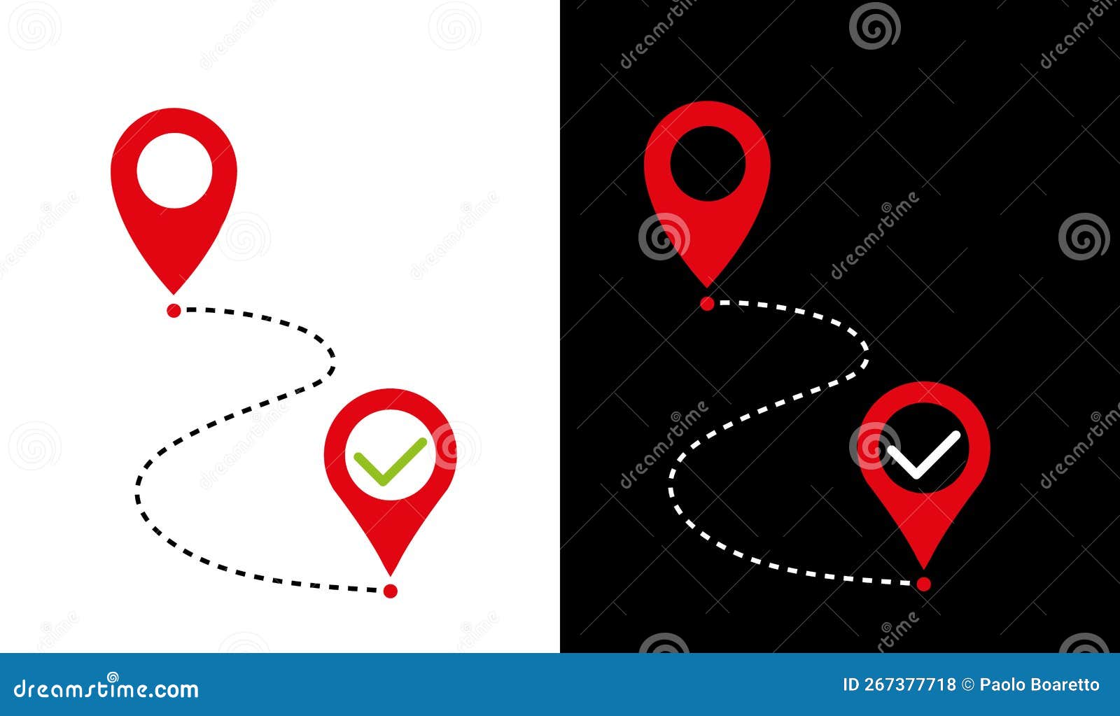 Map Pin Point Vector Icon Color Simple Eps 8 Stock Illustration ...
