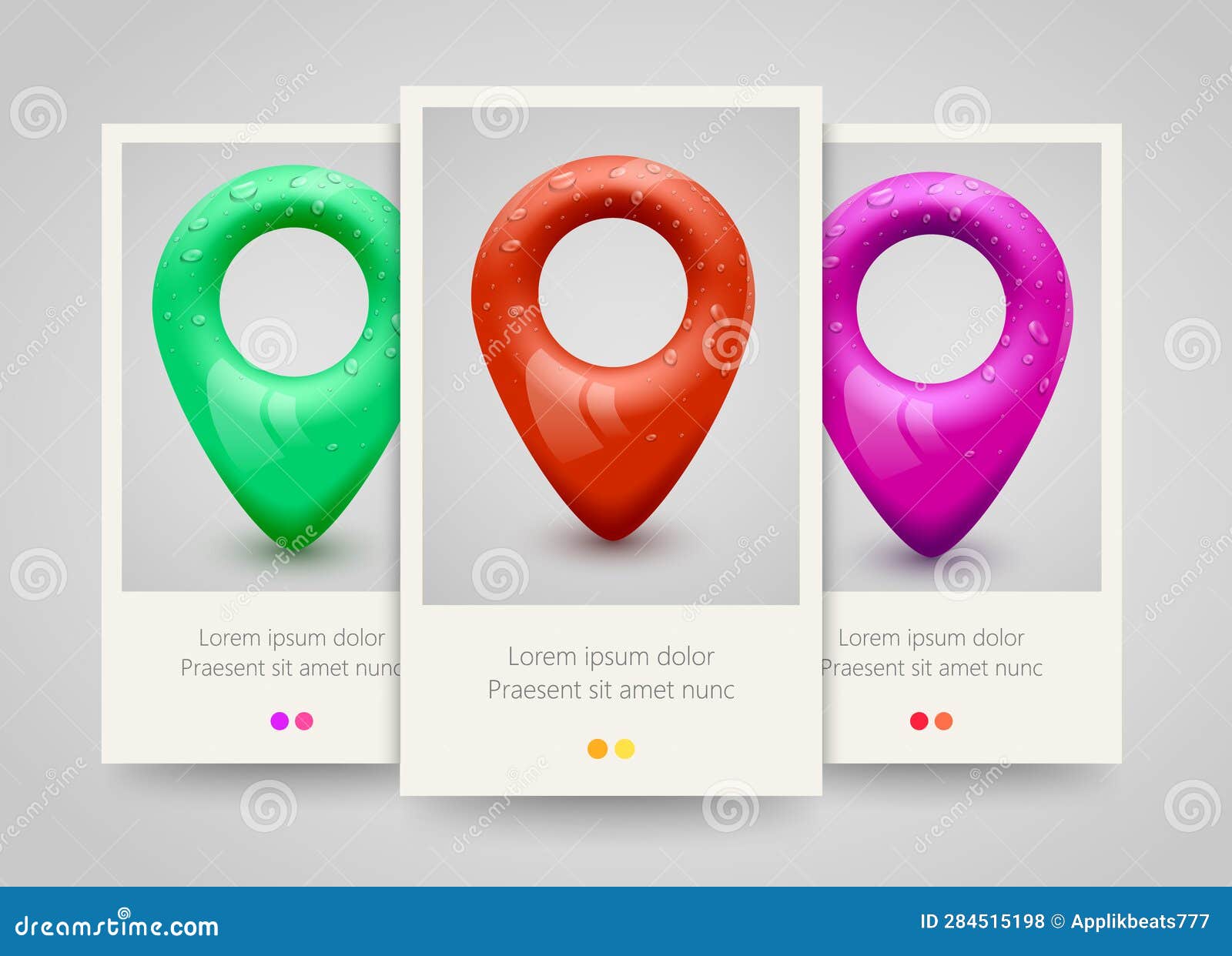 Map Pin Pointer. Poster, Flyer or Ticket Design Stock Vector ...