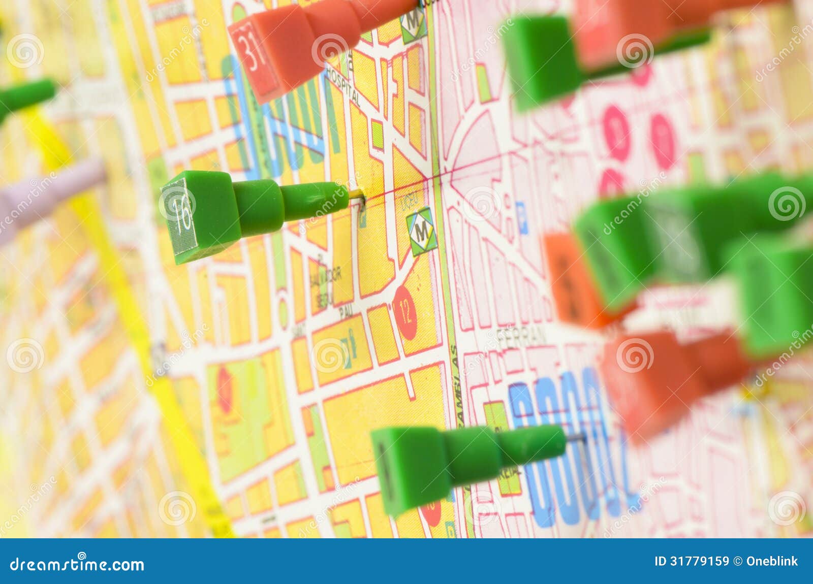 Map Pins stock image. Image of pins, mapping, guide, pinpoint - 31779159
