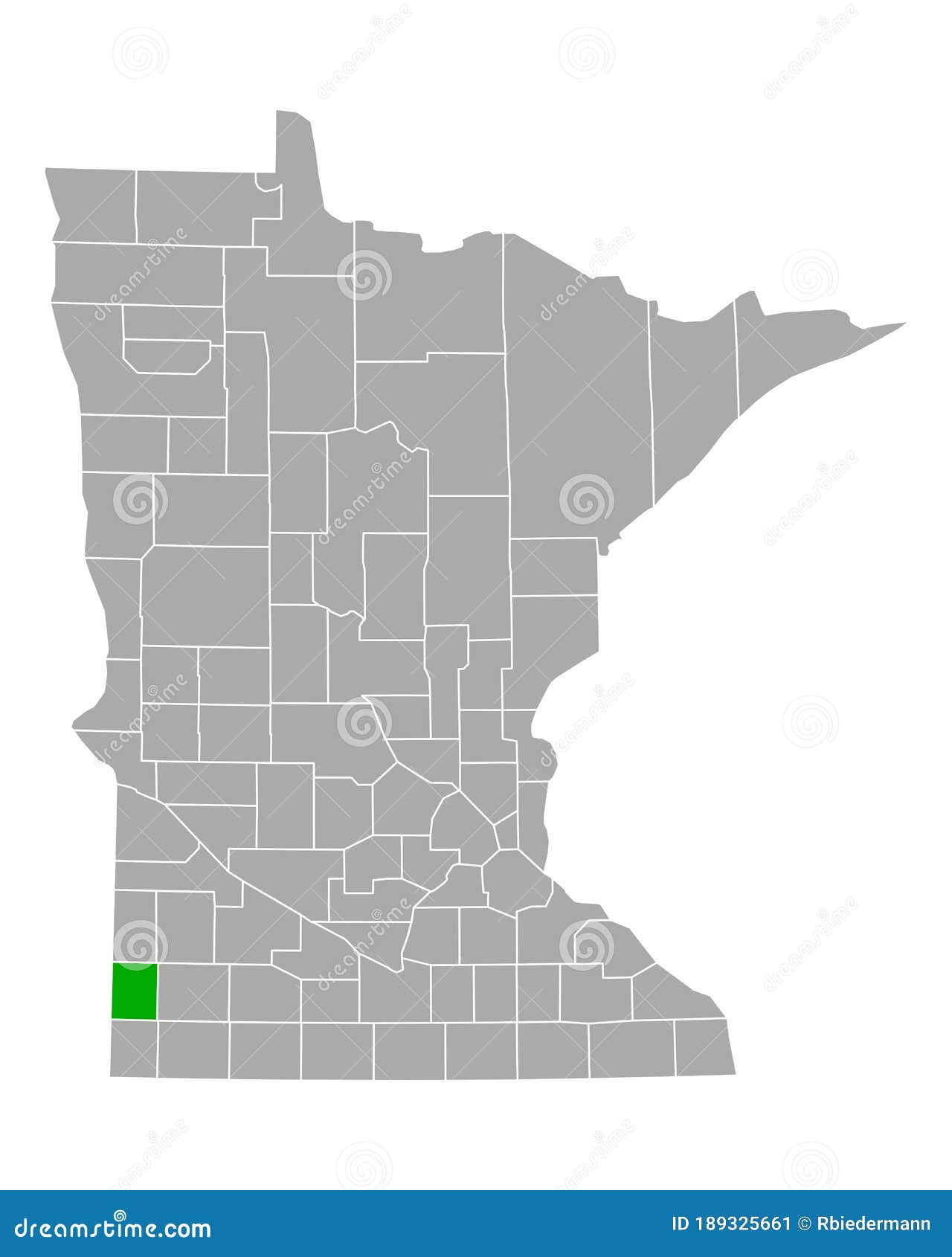 Map of Pipestone in Minnesota Stock Vector - Illustration of contour ...