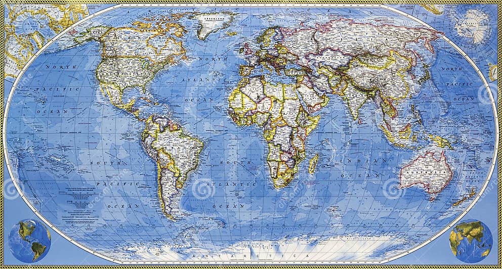 Map of planet earth stock photo. Image of background - 50967268