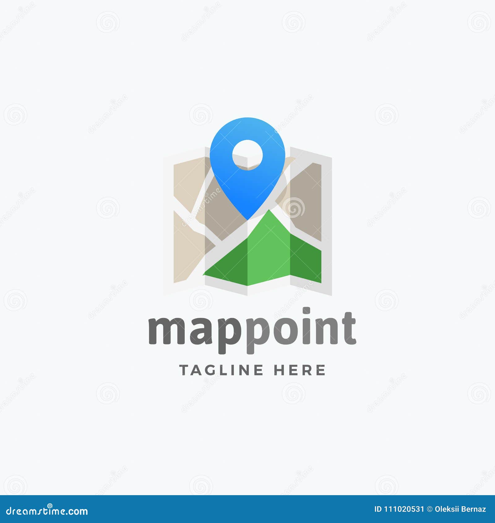 Map Point Abstract Vector Sign, Emblem or Logo Template. Pin Location ...