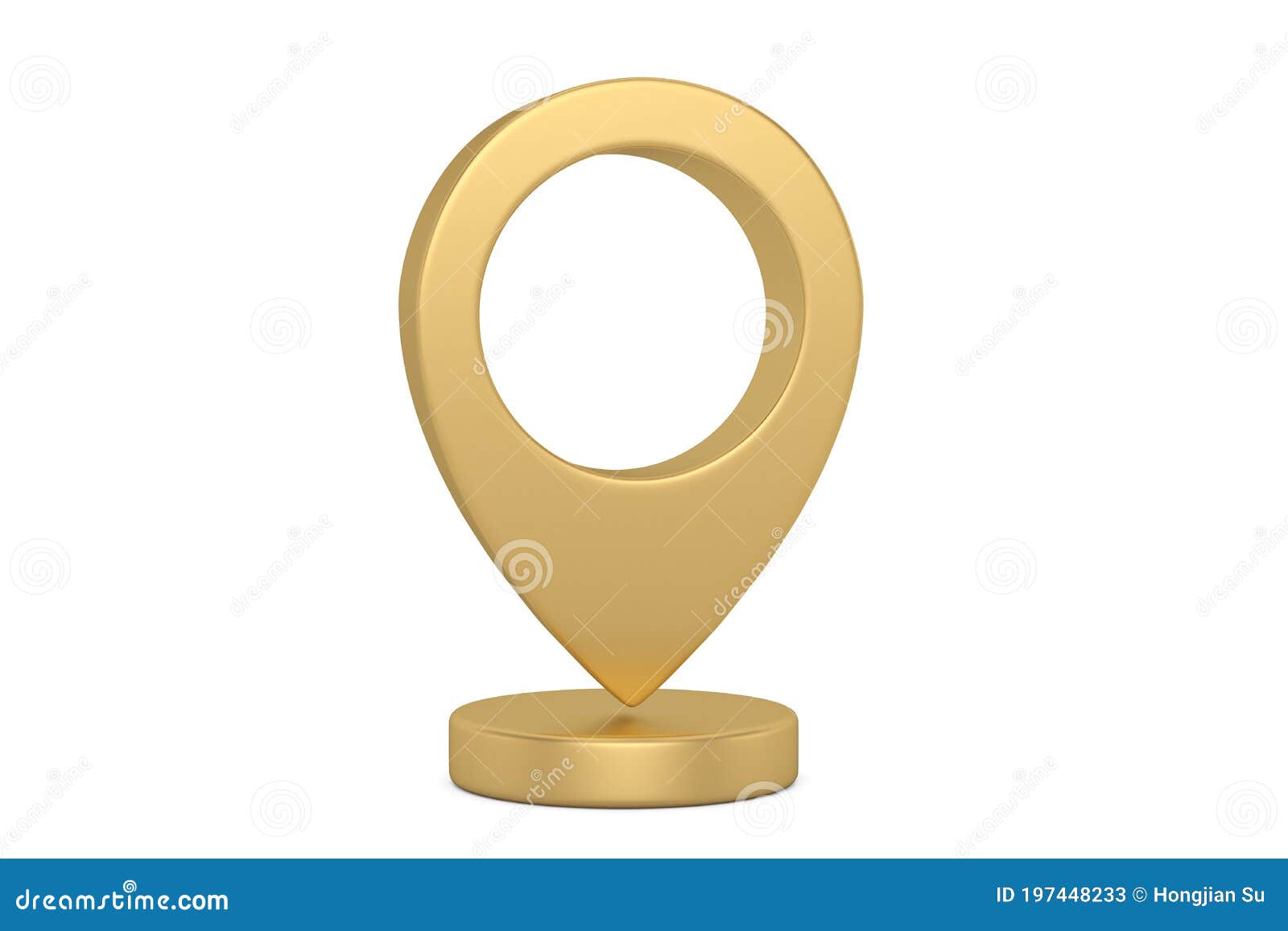 Map Point 3D Icon Isolated on White Background, 3D Render. 3D ...