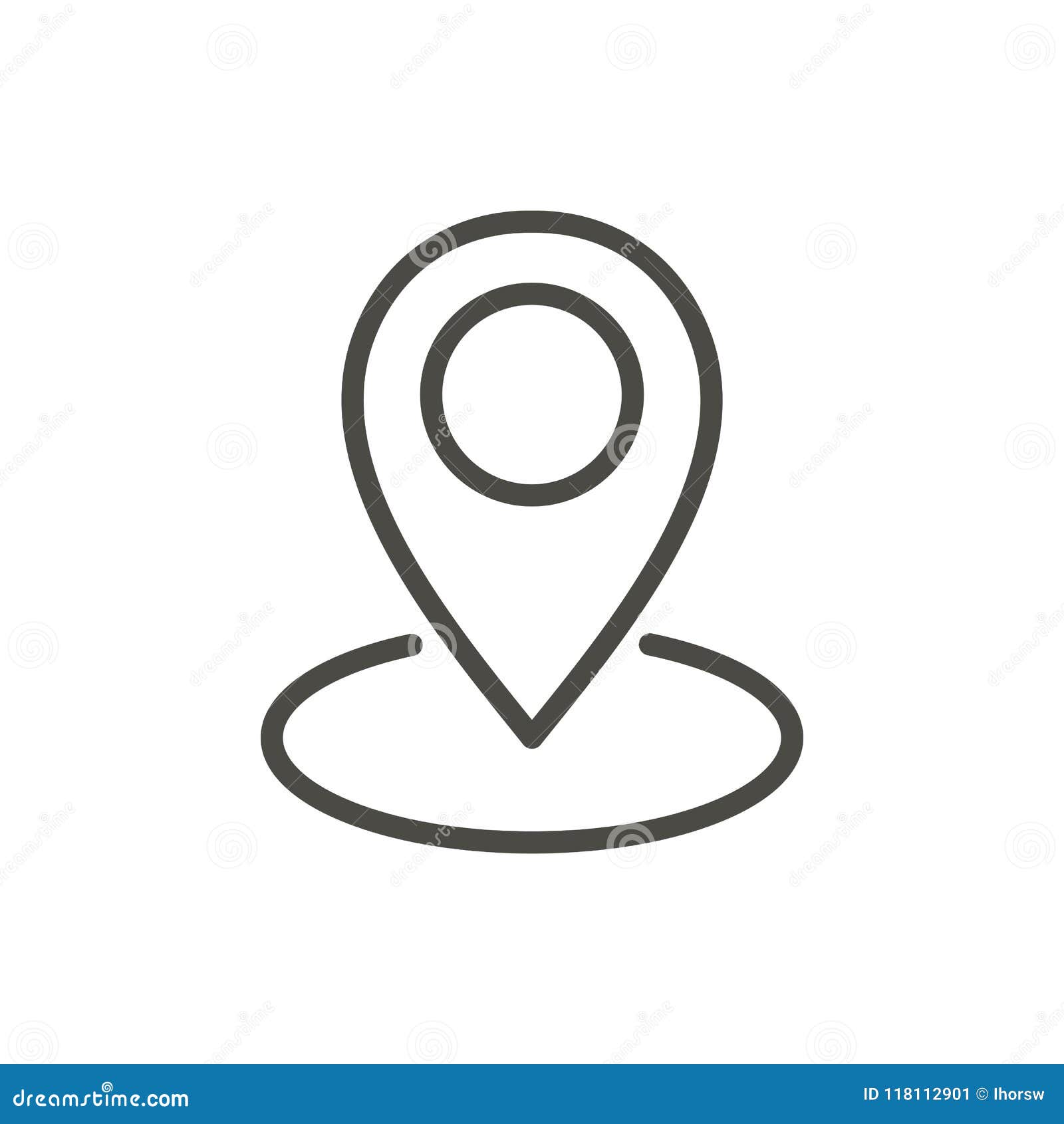 Outline Pointer Icon Line Cursor Symbol For Web Site Design Logo App Ui Editable Stroke