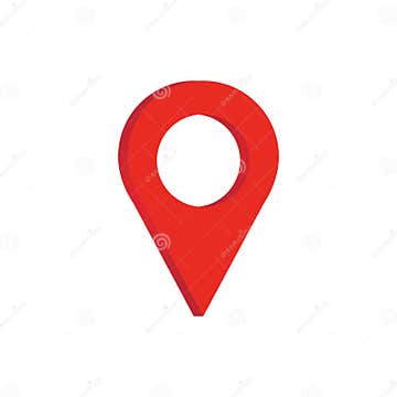 Map Point Location Pin Vector Icon for Mapping and Satellite Allocation ...
