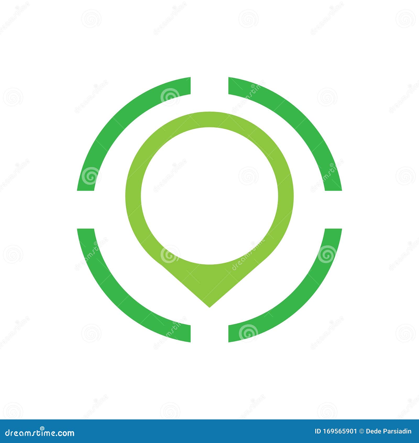 Map Point Location Pin Vector Icon for Mapping and Satellite Allocation ...