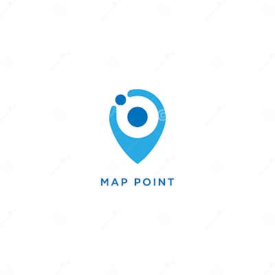 Map Point Logo - Vector stock vector. Illustration of direction - 135442662