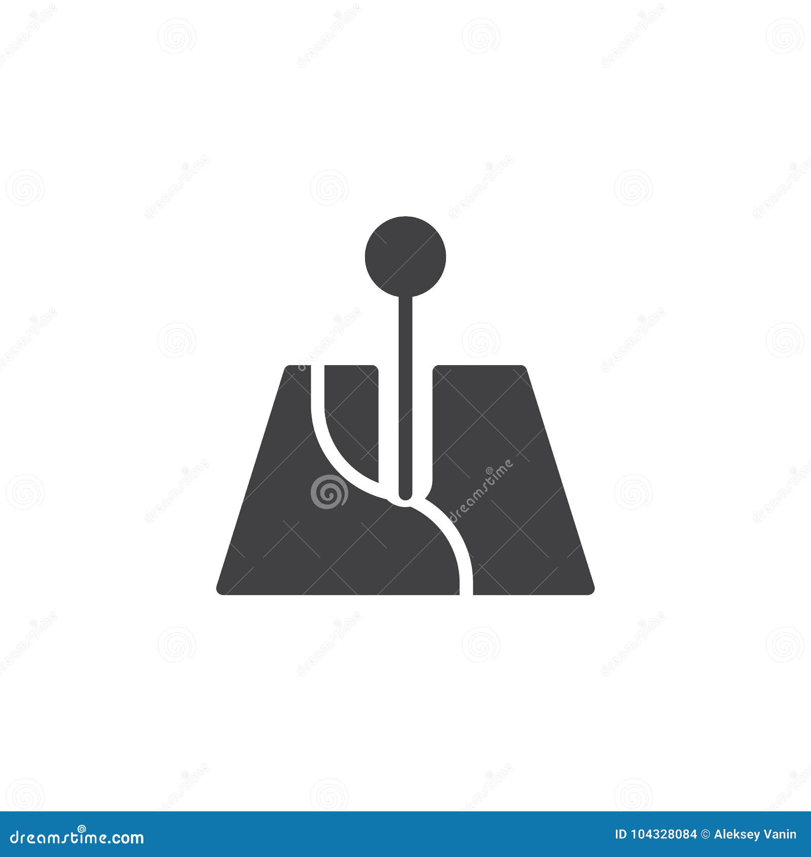Map Point Marker Icon Vector Stock Vector - Illustration of place ...