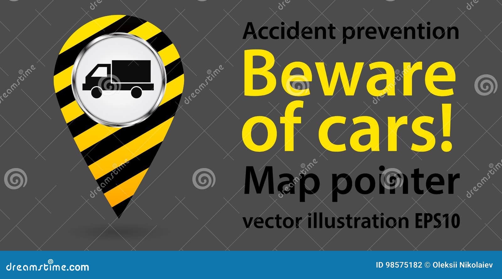 Map Pointer. Beware of the Car. Safety Information. Industrial Design ...