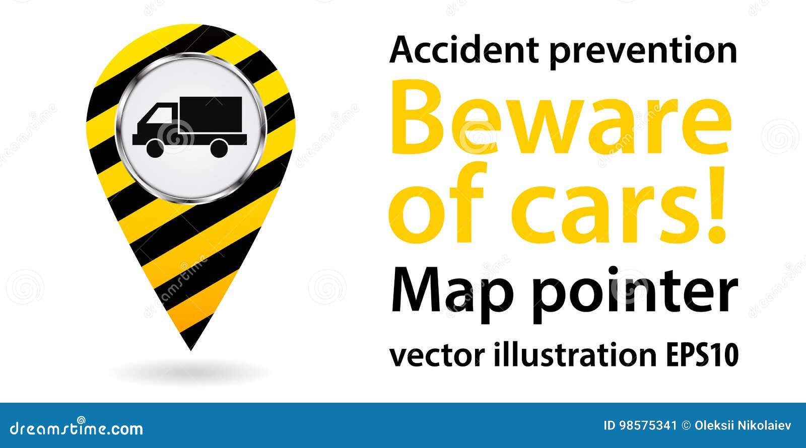 Map Pointer. Beware of the Car. Safety Information. Industrial Design ...