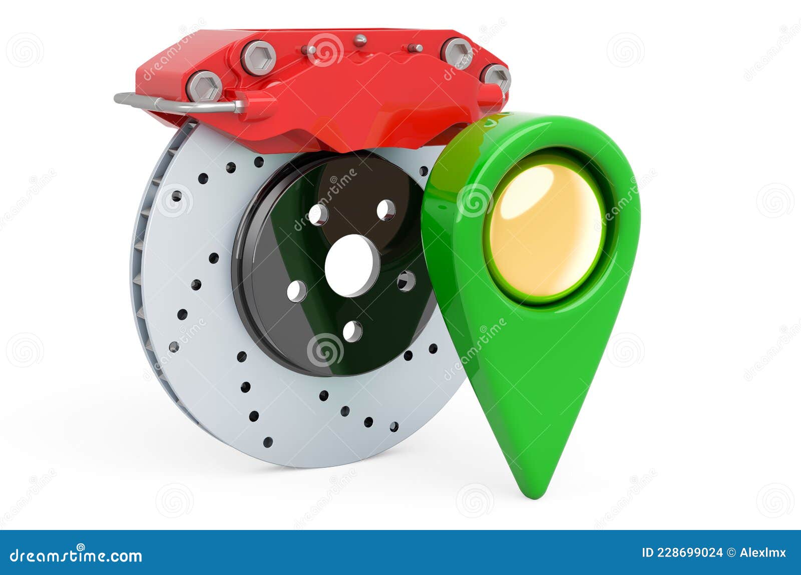 Car Brake Caliper Vector Illustration | CartoonDealer.com #31470181