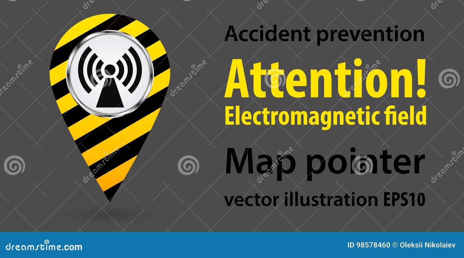 Map Pointer. Danger Electromagnetic Field. Safety Information ...