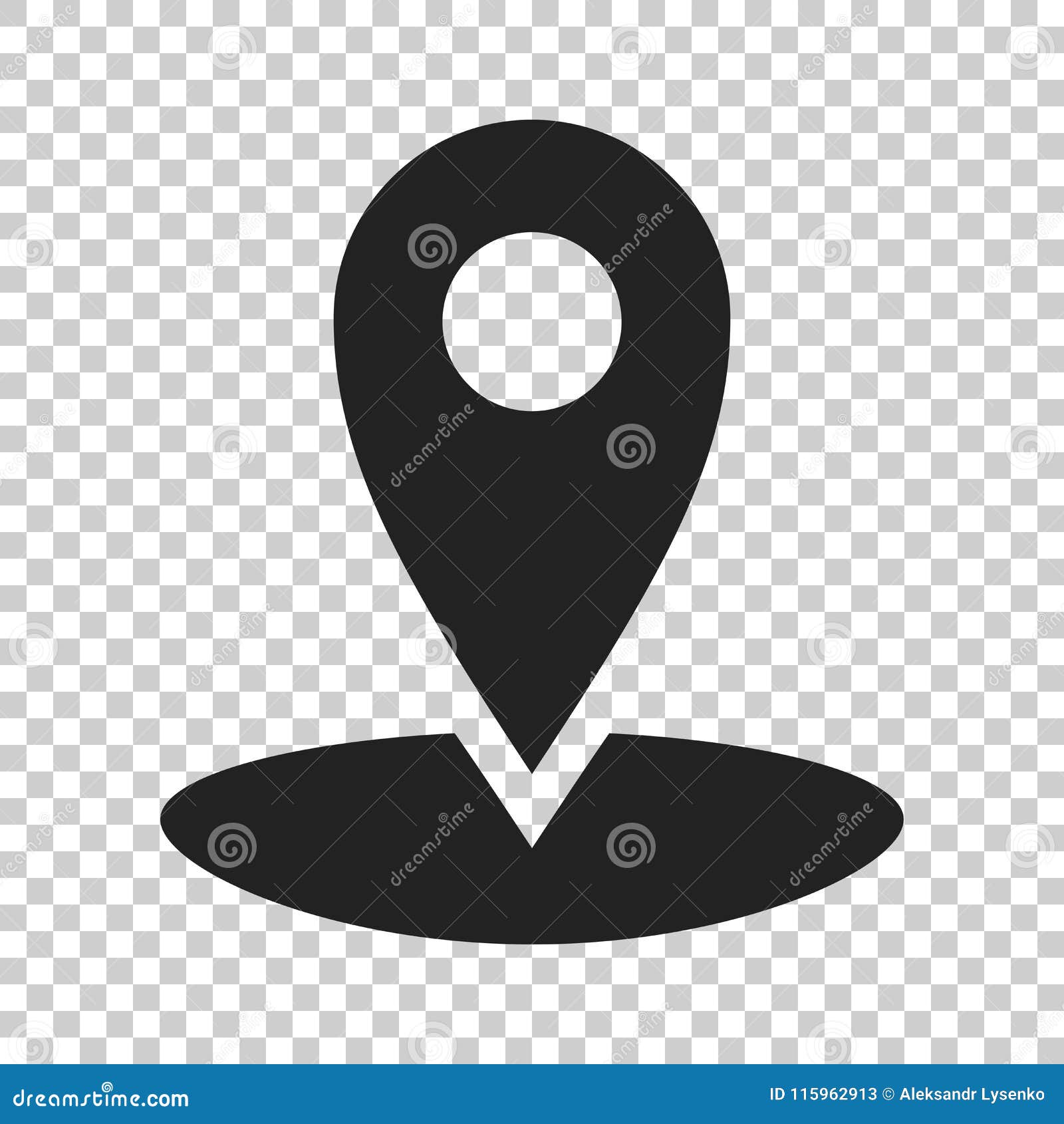Map Pointer in Flat Style. Gps Navigation Mark Illustration on I Stock ... Map Pointer in Flat Style. Gps Navigation Mark Illustration on I Stock ...