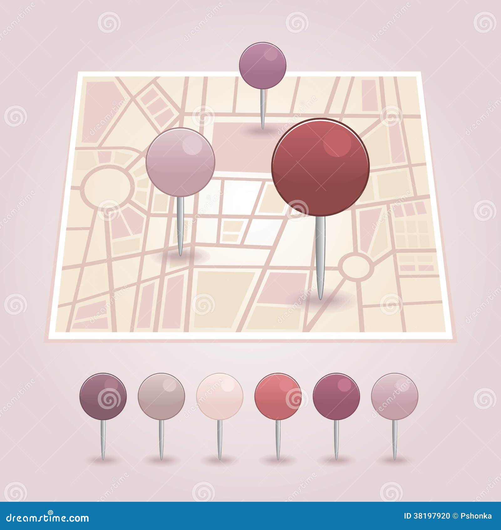 Map Pointer with Heart Icon Stock Vector - Illustration of celebration ...