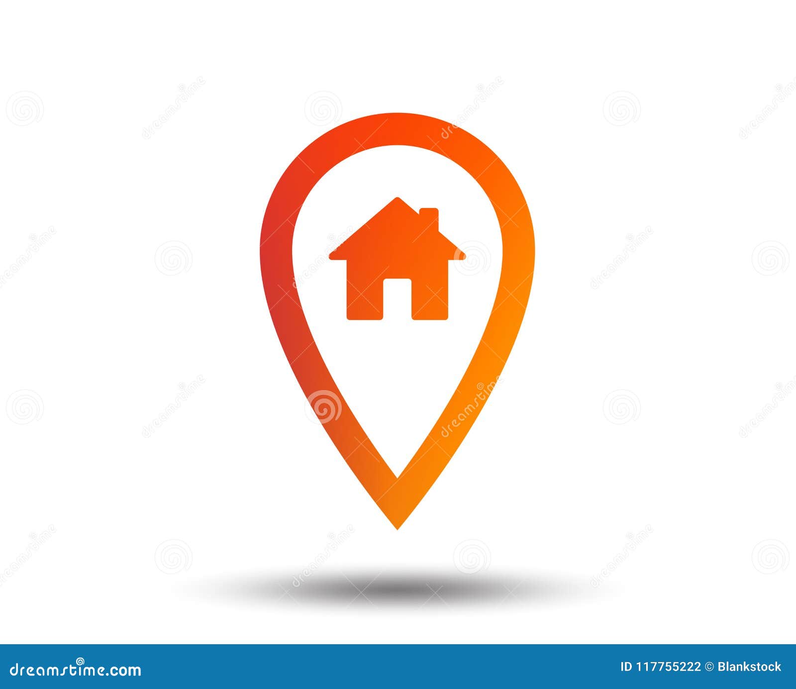 Map Pointer House Sign Icon. Marker Symbol. Stock Vector - Illustration ... Map Pointer House Sign Icon. Marker Symbol. Stock Vector - Illustration ...