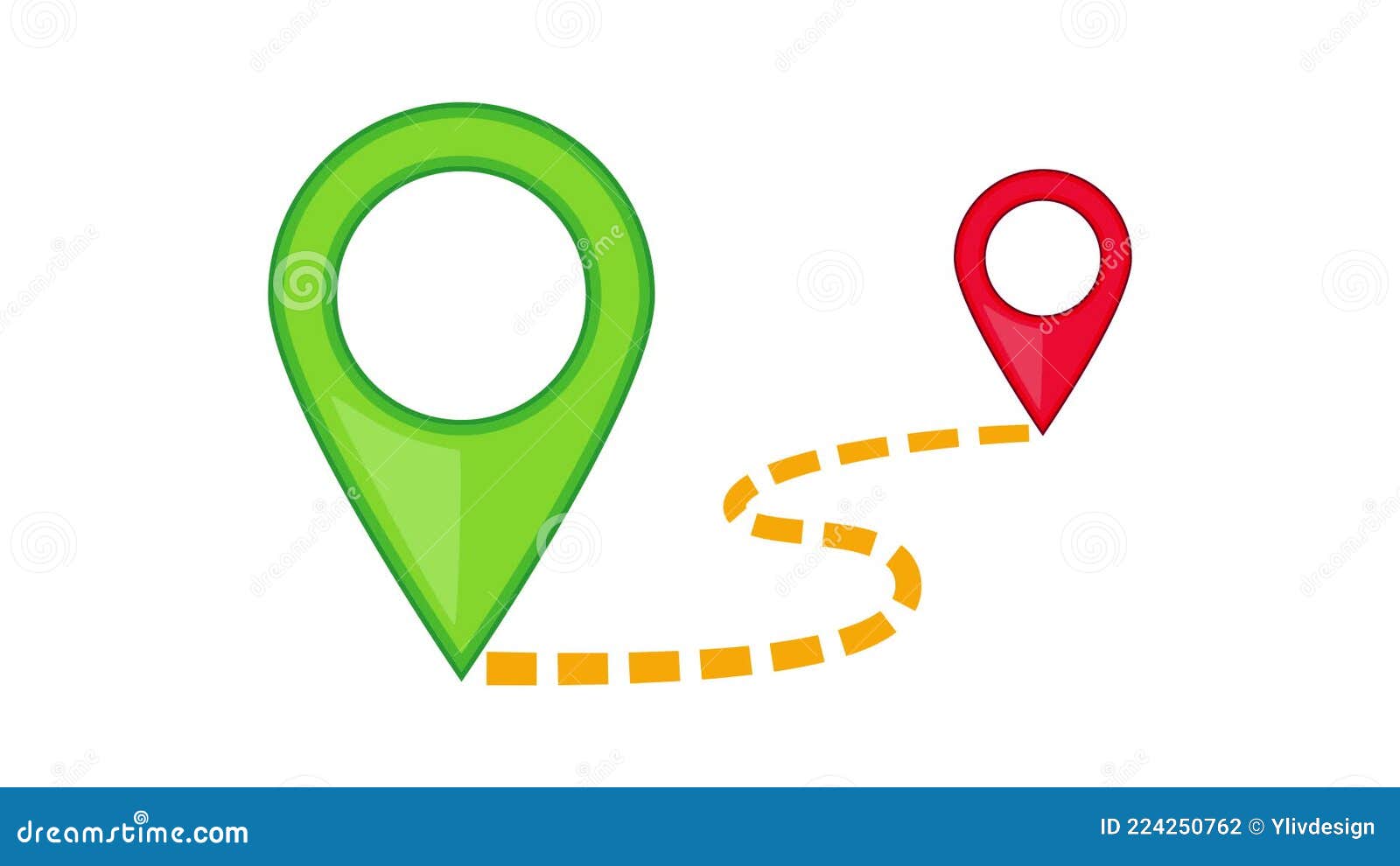 Map pointer icon animation stock footage. Video of internet - 224250762