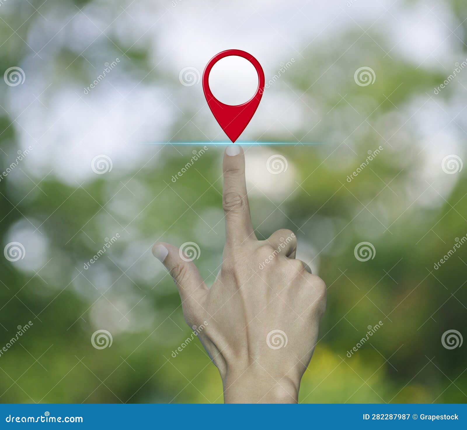 Map Pointer Navigation Concept Stock Image - Image of click, blur ...