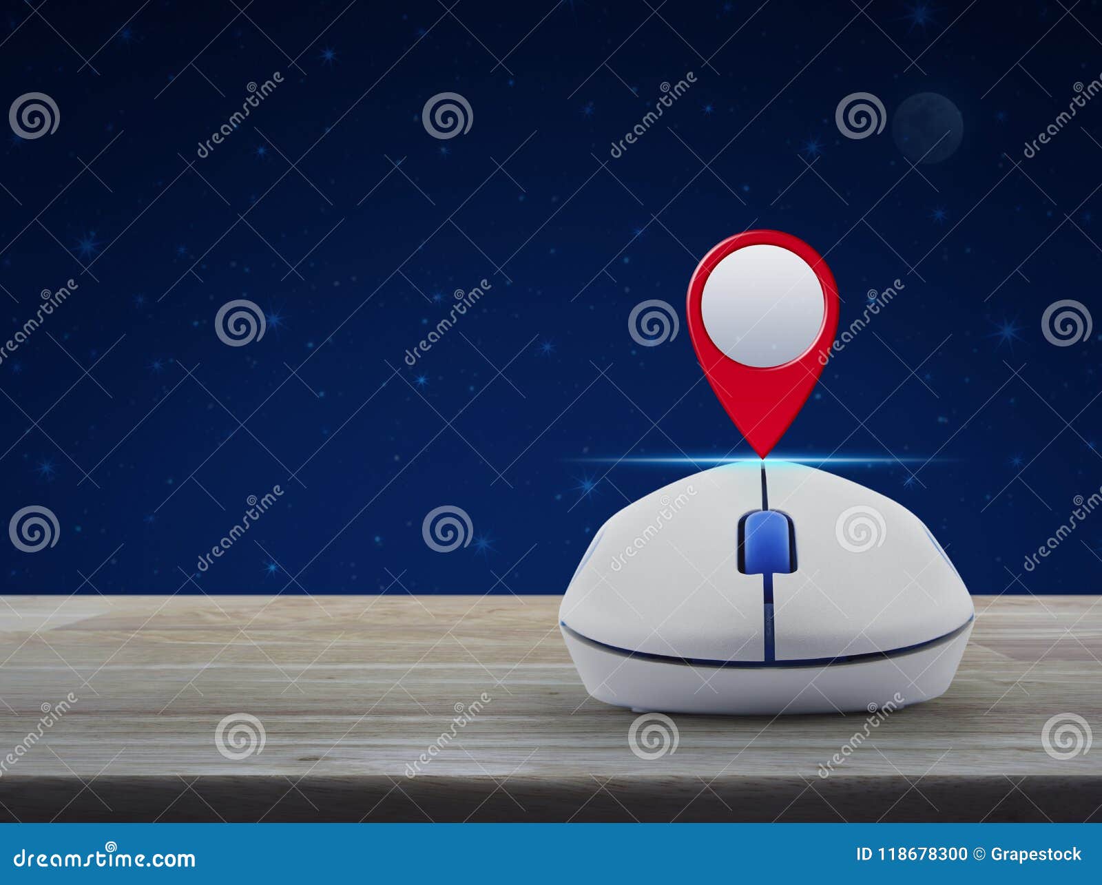Map Pointer Navigation Concept Stock Photo - Image of glow, business ...