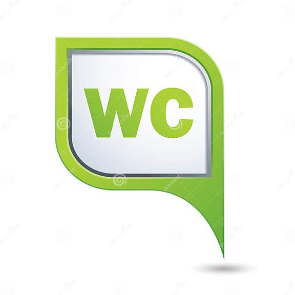 Map Pointer with Restroom Icon Stock Vector - Illustration of ...