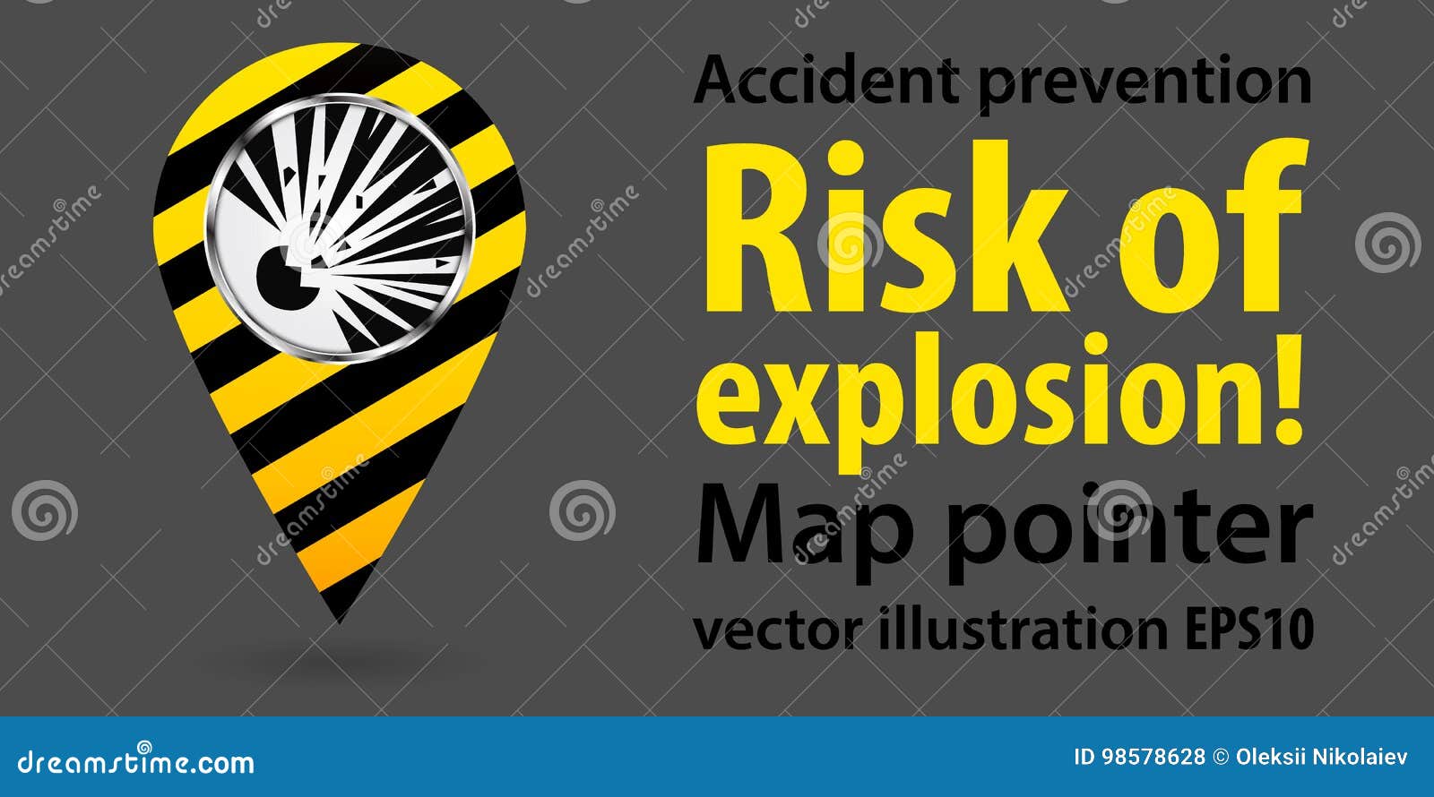 Map Pointer.Risk of Explosion. Safety Information. Industrial Design ...