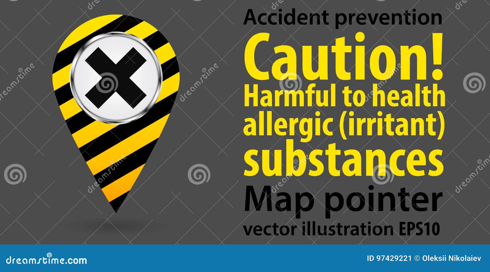 Map Pointer. Safety Information. Industrial Design. Vector Stock ...
