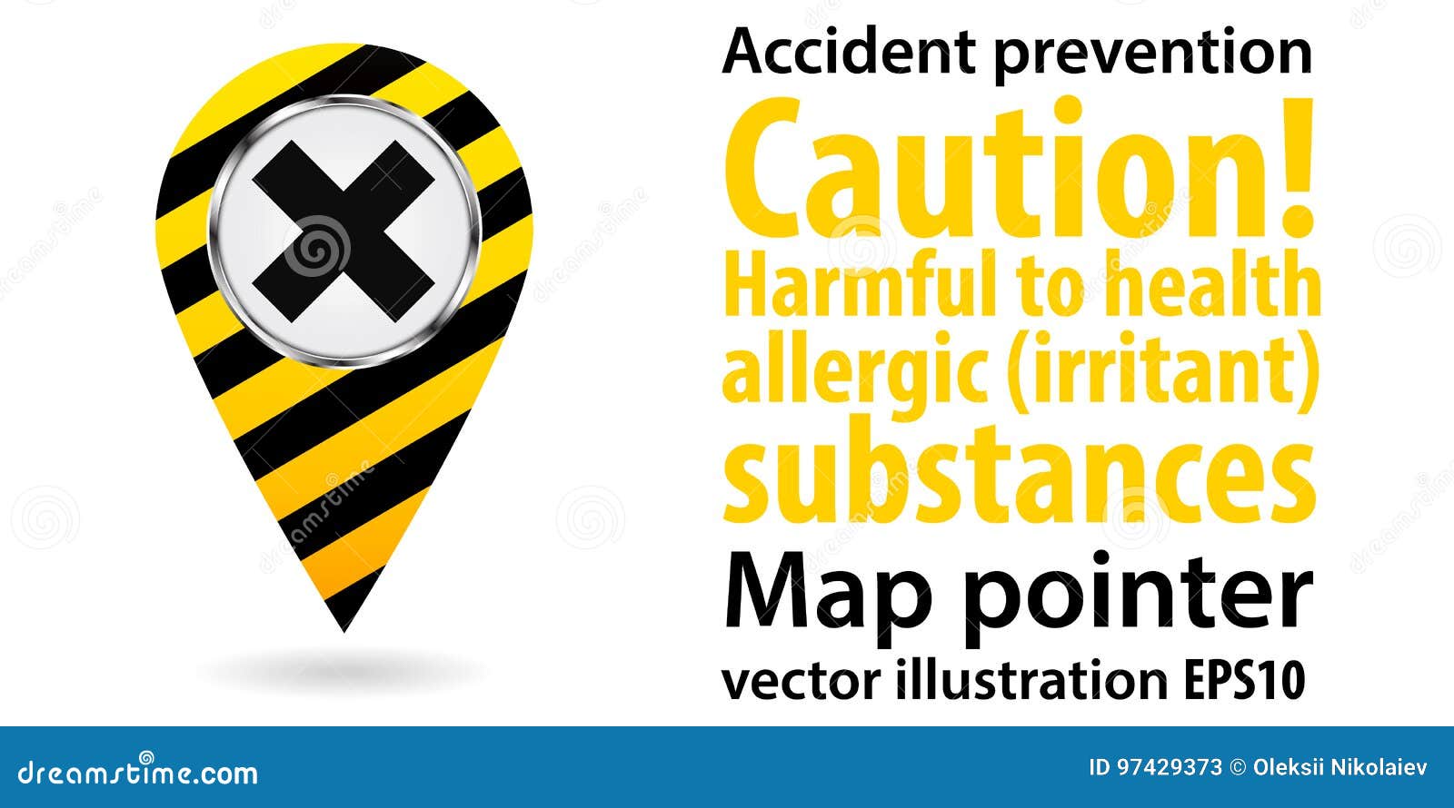 Map Pointer. Safety Information. Industrial Design. Vector Stock ...